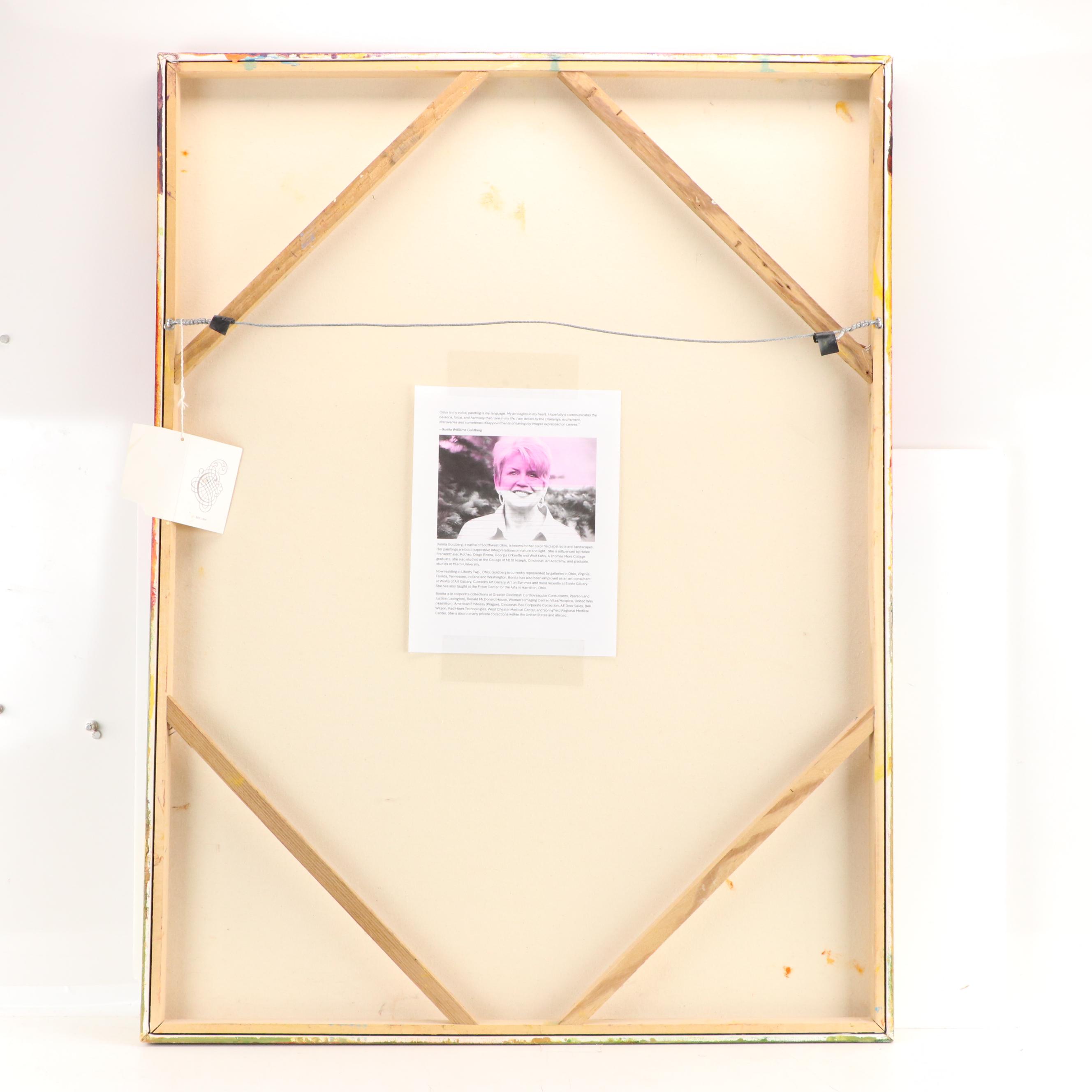 Bonita Williams Goldberg Abstract Landscape Oil Painting | Everything ...