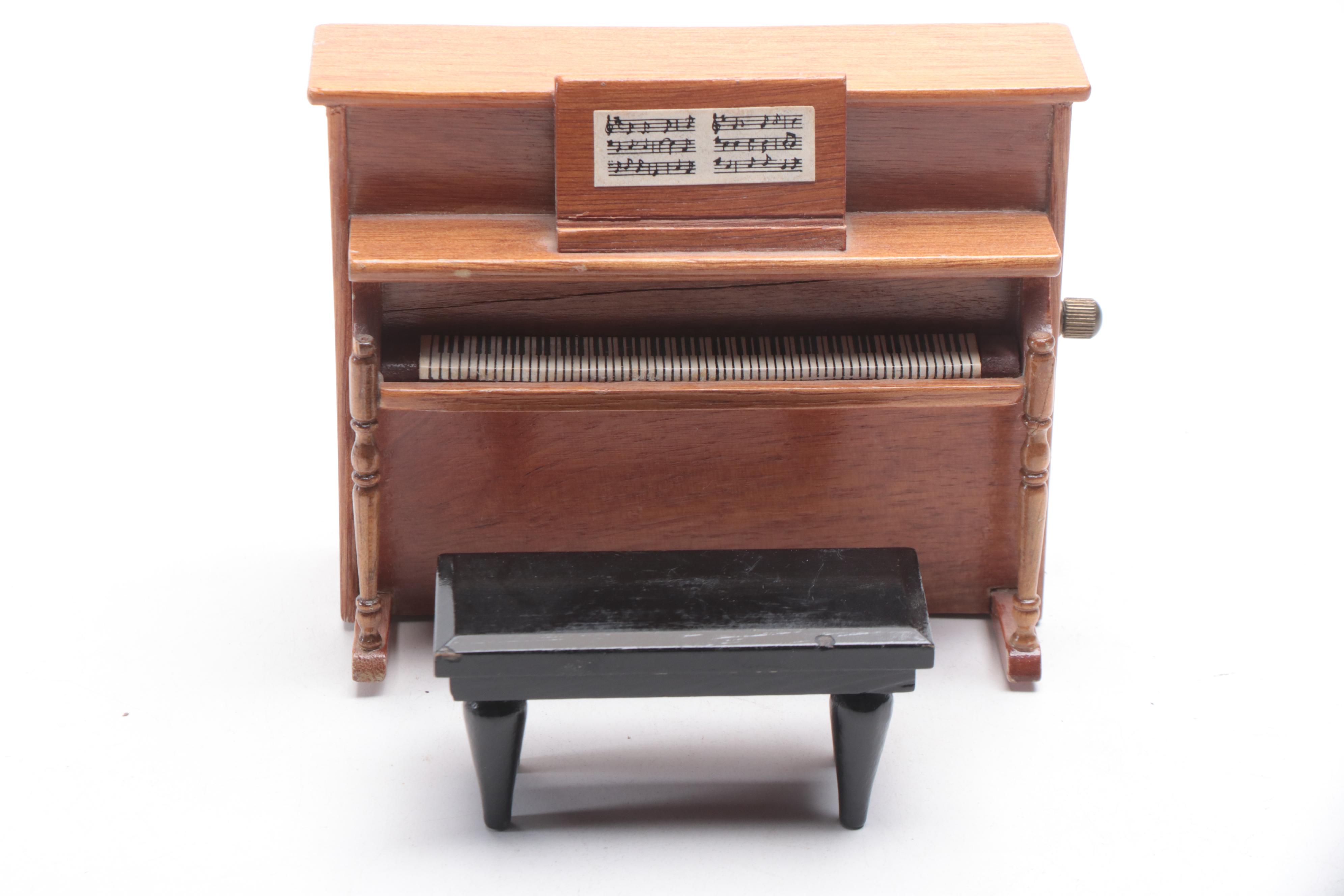 George Good, Enesco and Other Piano Musical Figurines | Everything But ...