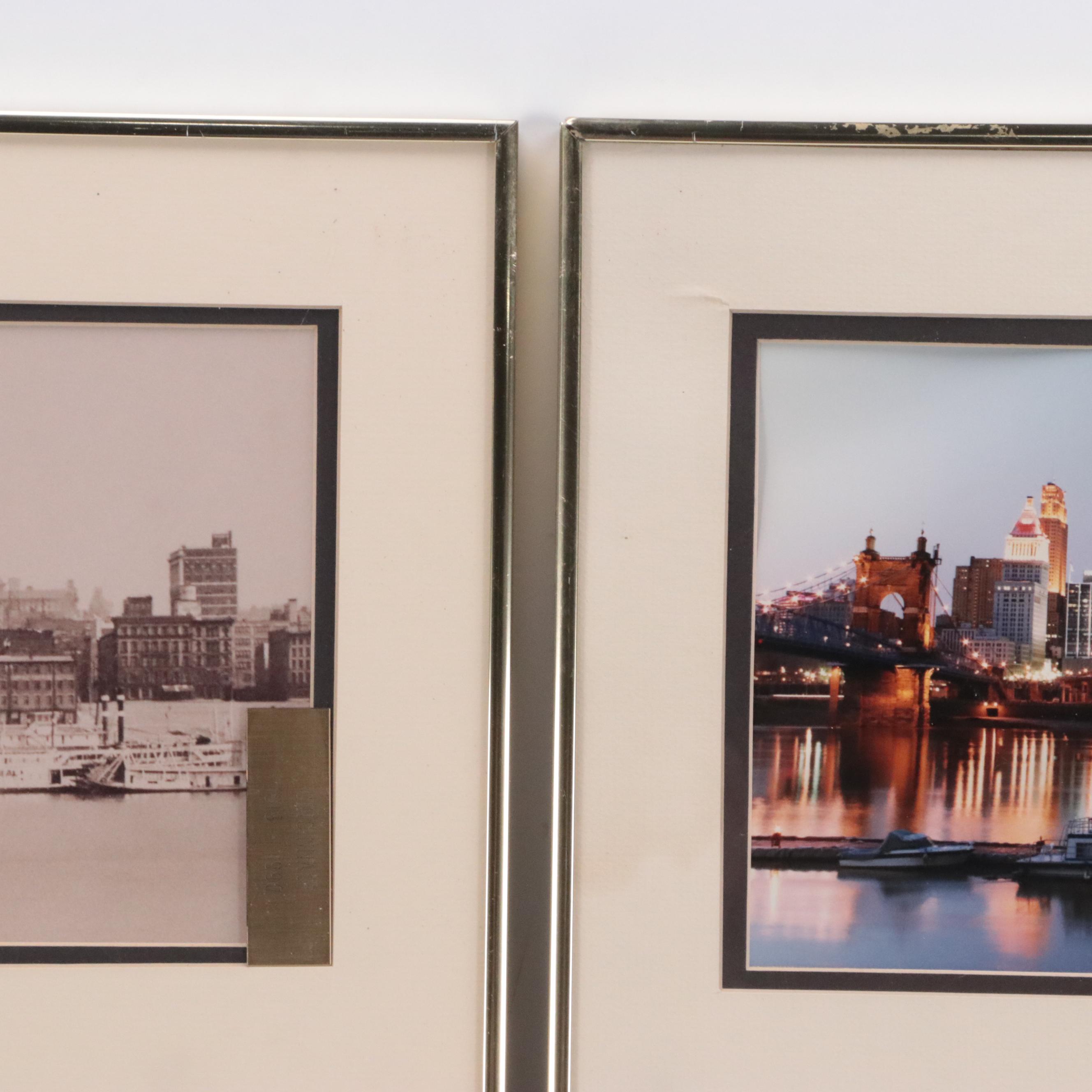 W. F. Schildman Chromogenic Color Photographs "Cincinnati: Then & Now ...