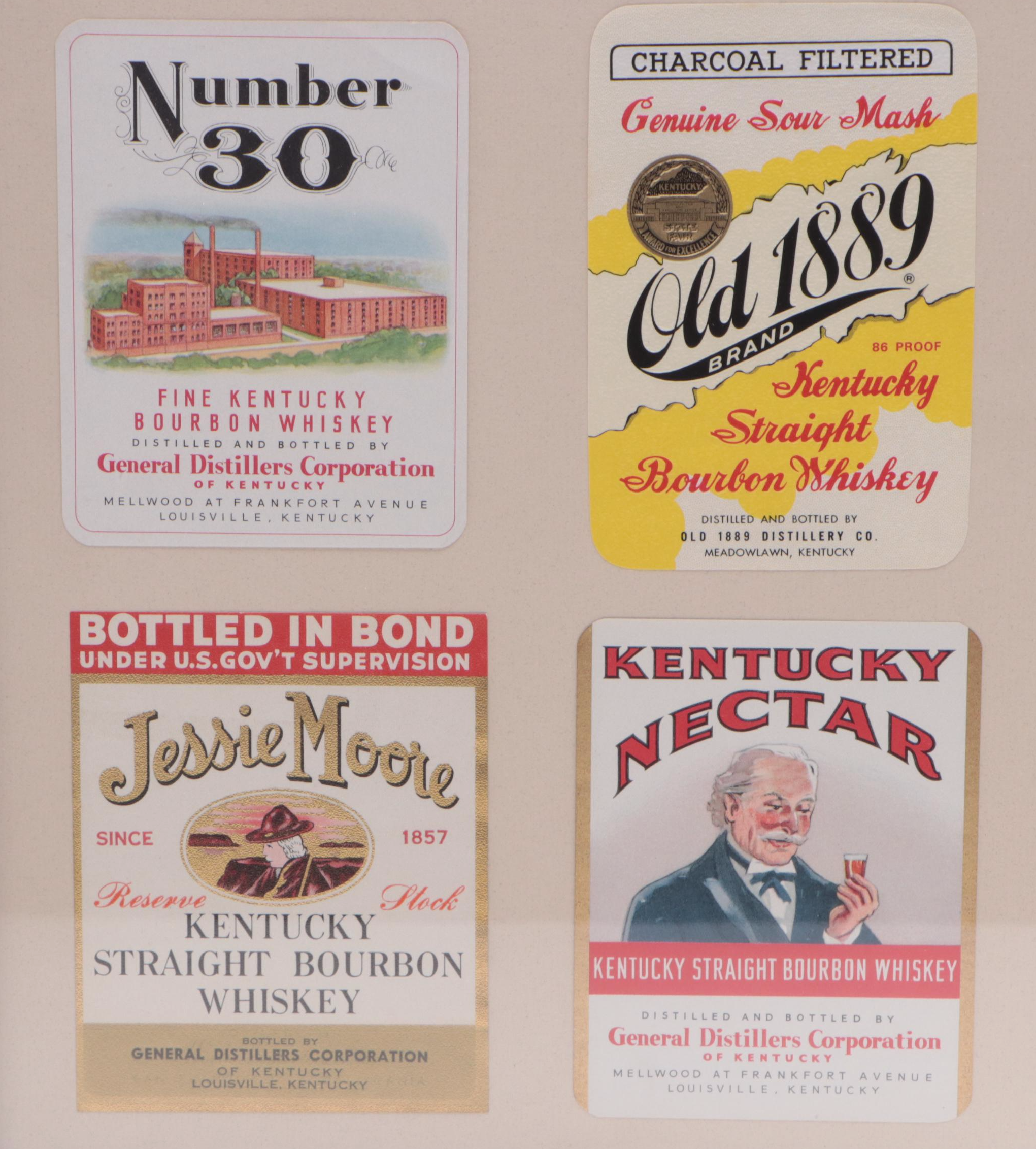 Old Baker, Old Chuck, Number 30, Kentucky Nectar and Other Framed ...