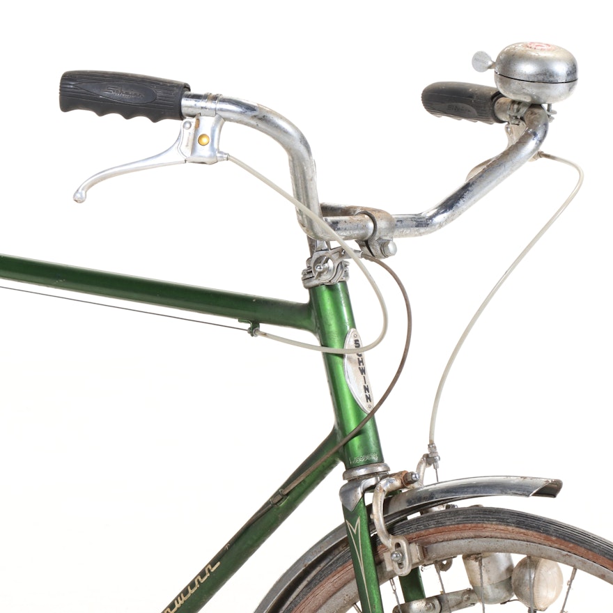 Schwinn Collegiate Green Bicycle, 1970s | Everything But The House Schwinn Collegiate Green Bicycle, 1970s | Everything But The House