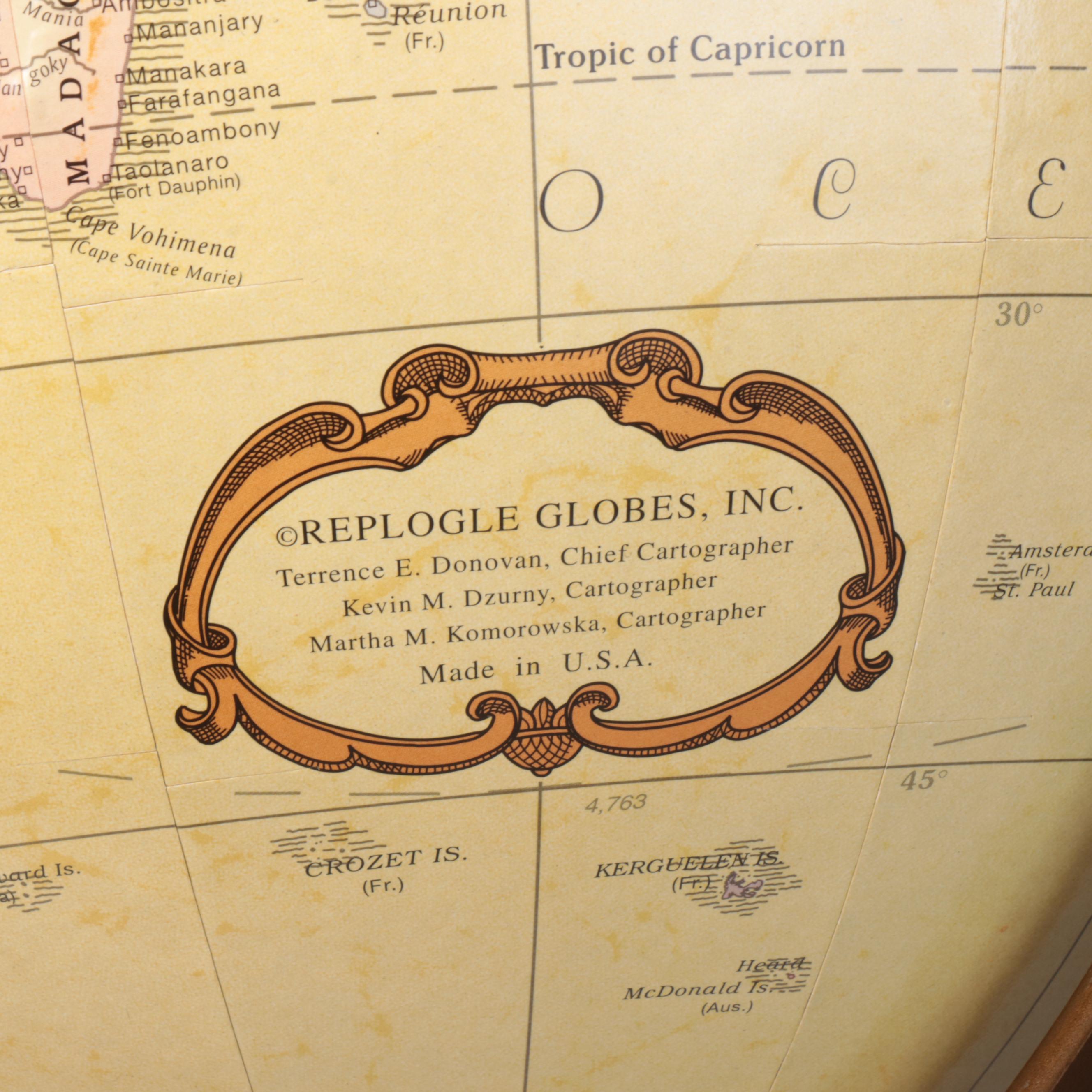Replogle Globes 16" World Classic Series Globe on Wood Stand ...