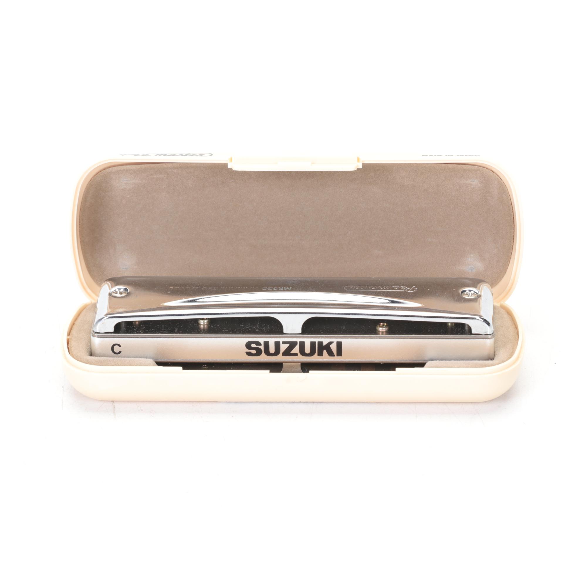 Suzuki Promaster MR350 Diatonic Harmonica in Case | Everything But The ...