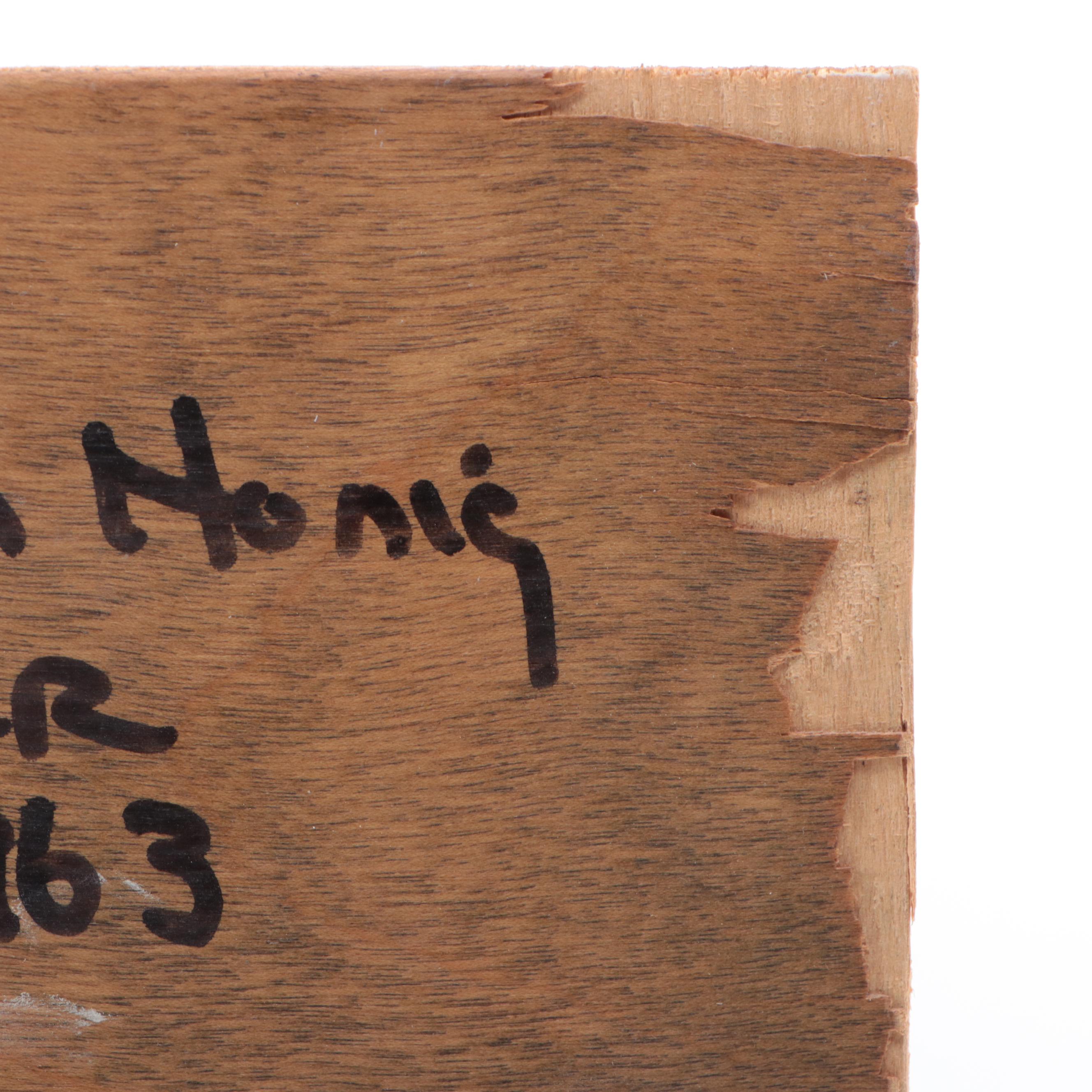 Mervin Honig Oil Painting "Portrait of Susan Honig", 1963 | EBTH