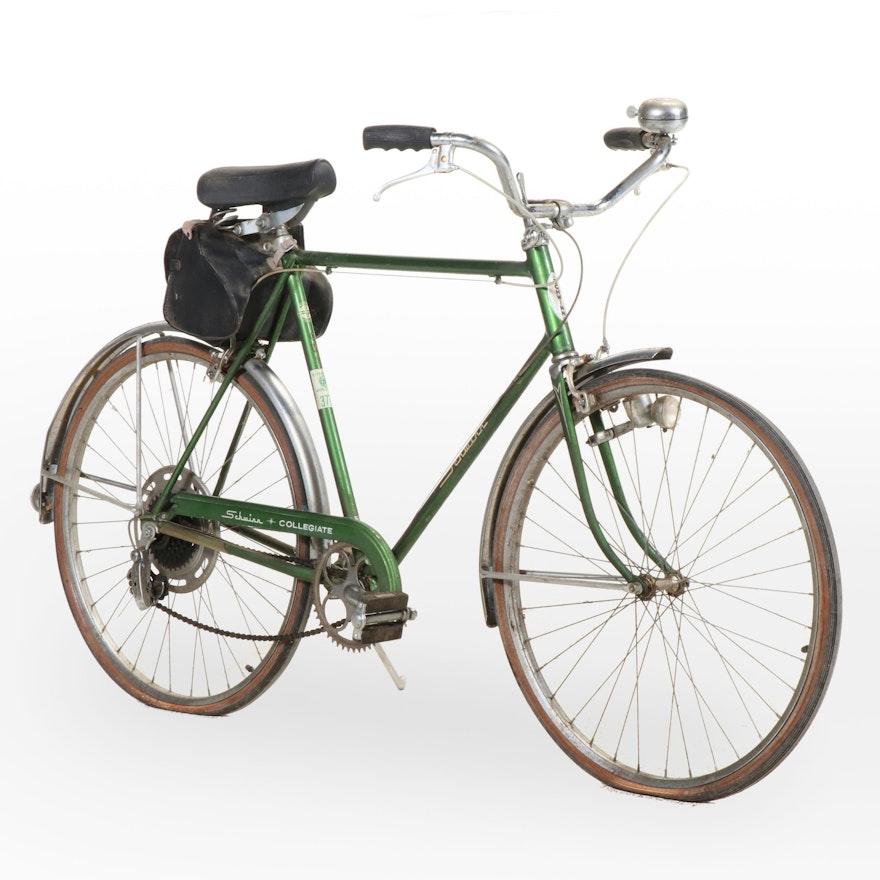 Schwinn Collegiate Green Bicycle, 1970s | Everything But The House Schwinn Collegiate Green Bicycle, 1970s | Everything But The House