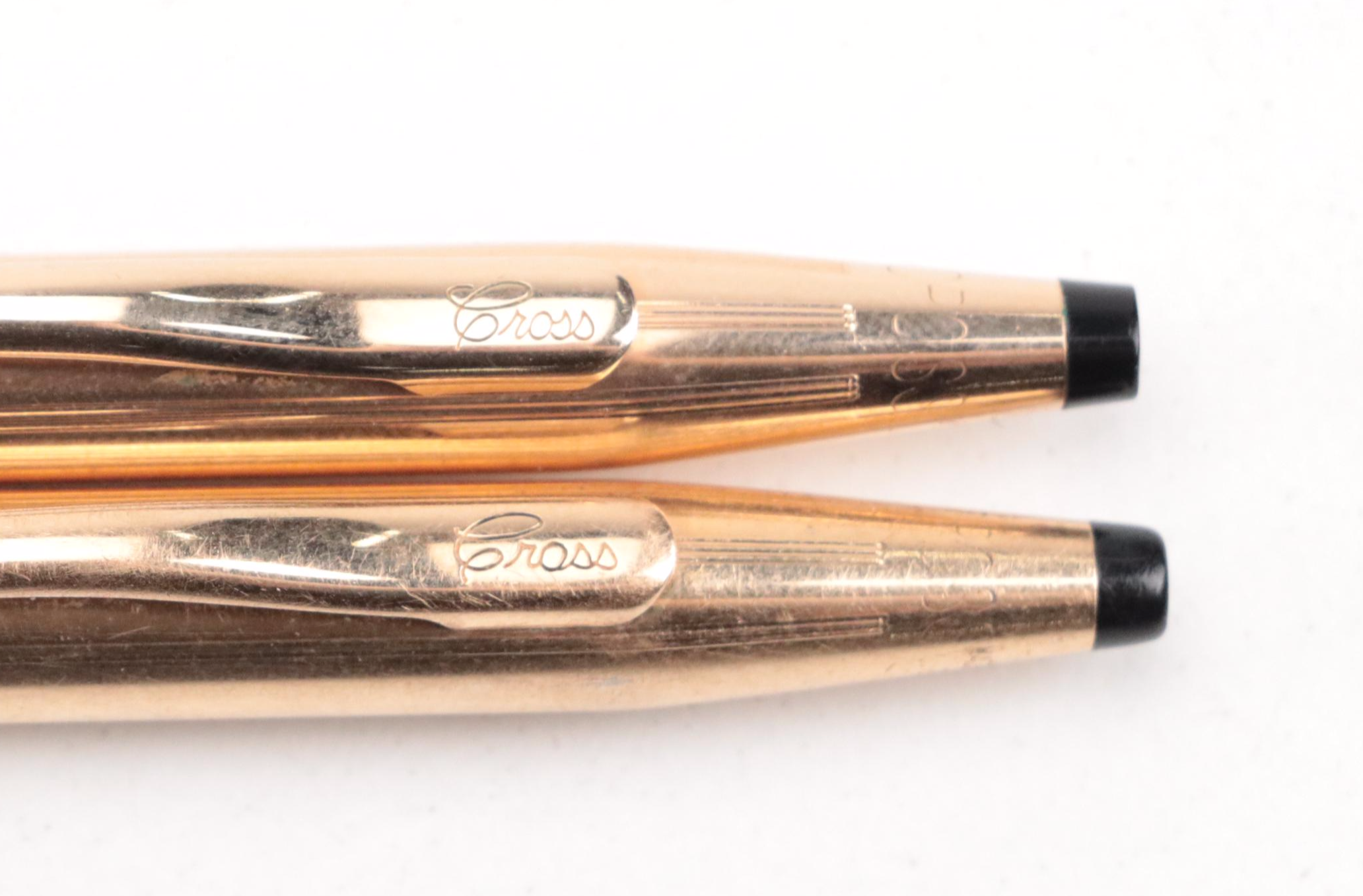 Cross 14K Gold Filled Ballpoint Pens, Mechanical Pencil, and Classic ...