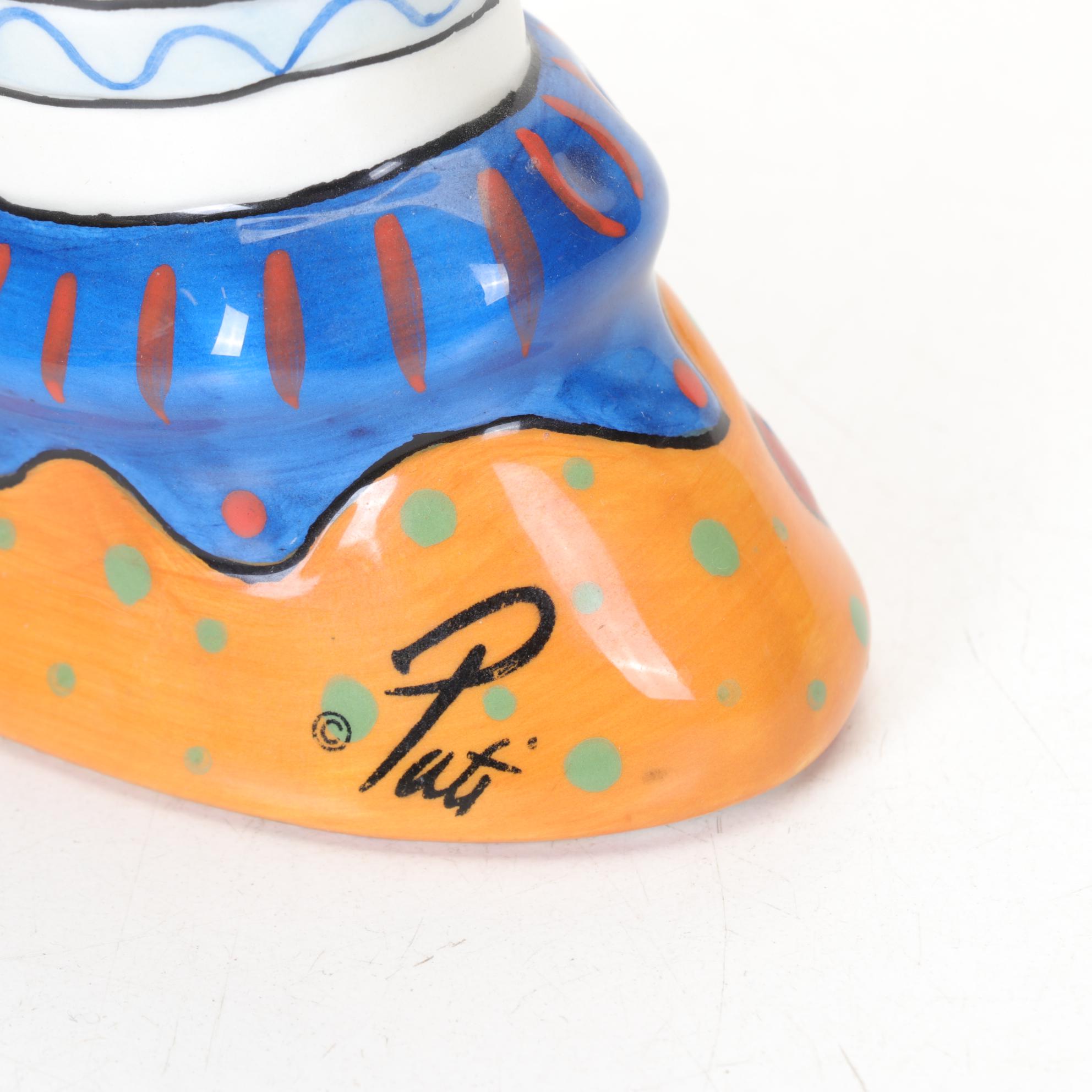 Susan Paley by Ganz Figural Ceramic Candlesticks and Vase | Everything ...