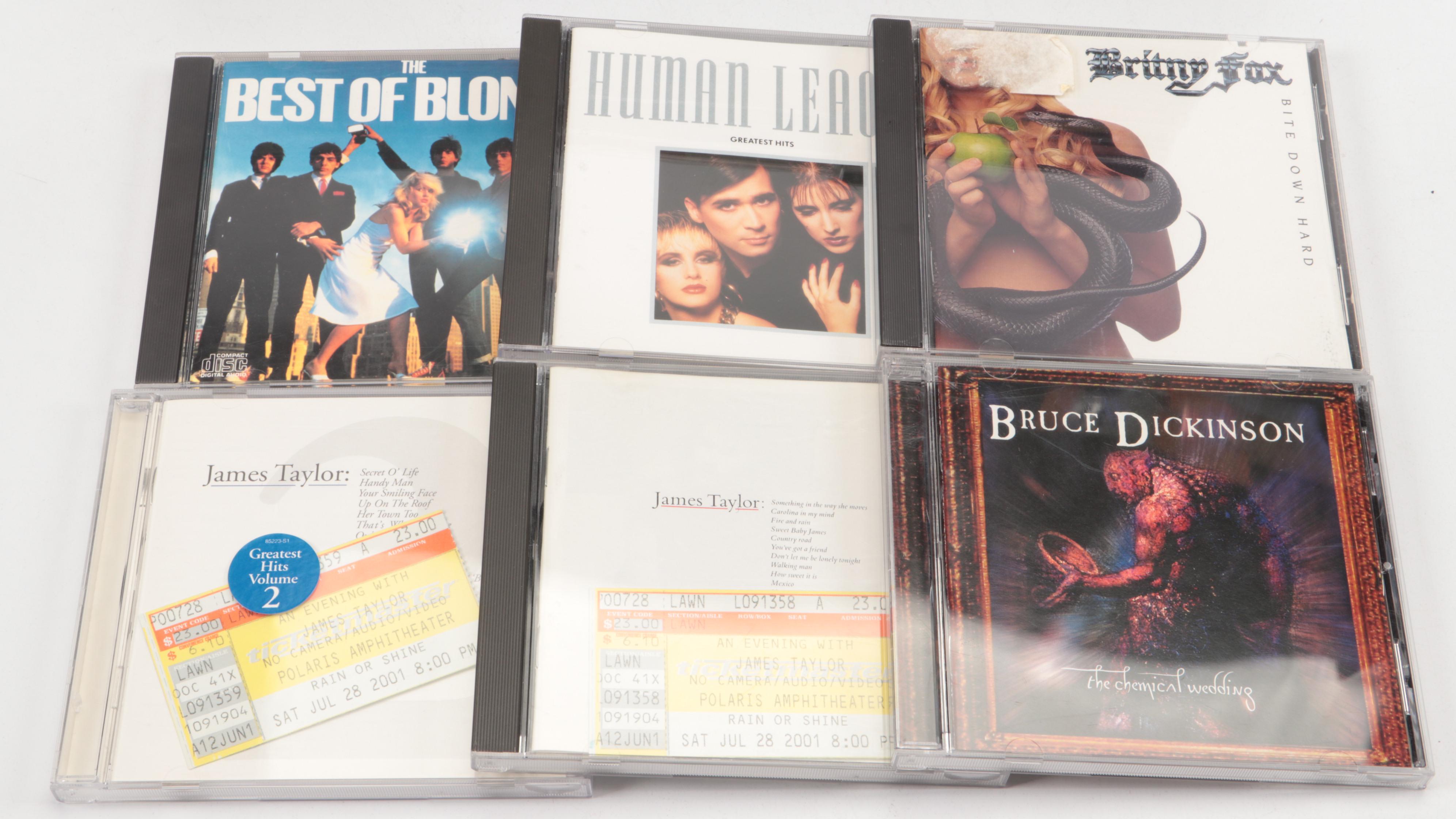 Pat Benatar, James Taylor, Rod Stewart, Bruce Springsteen, More Music ...