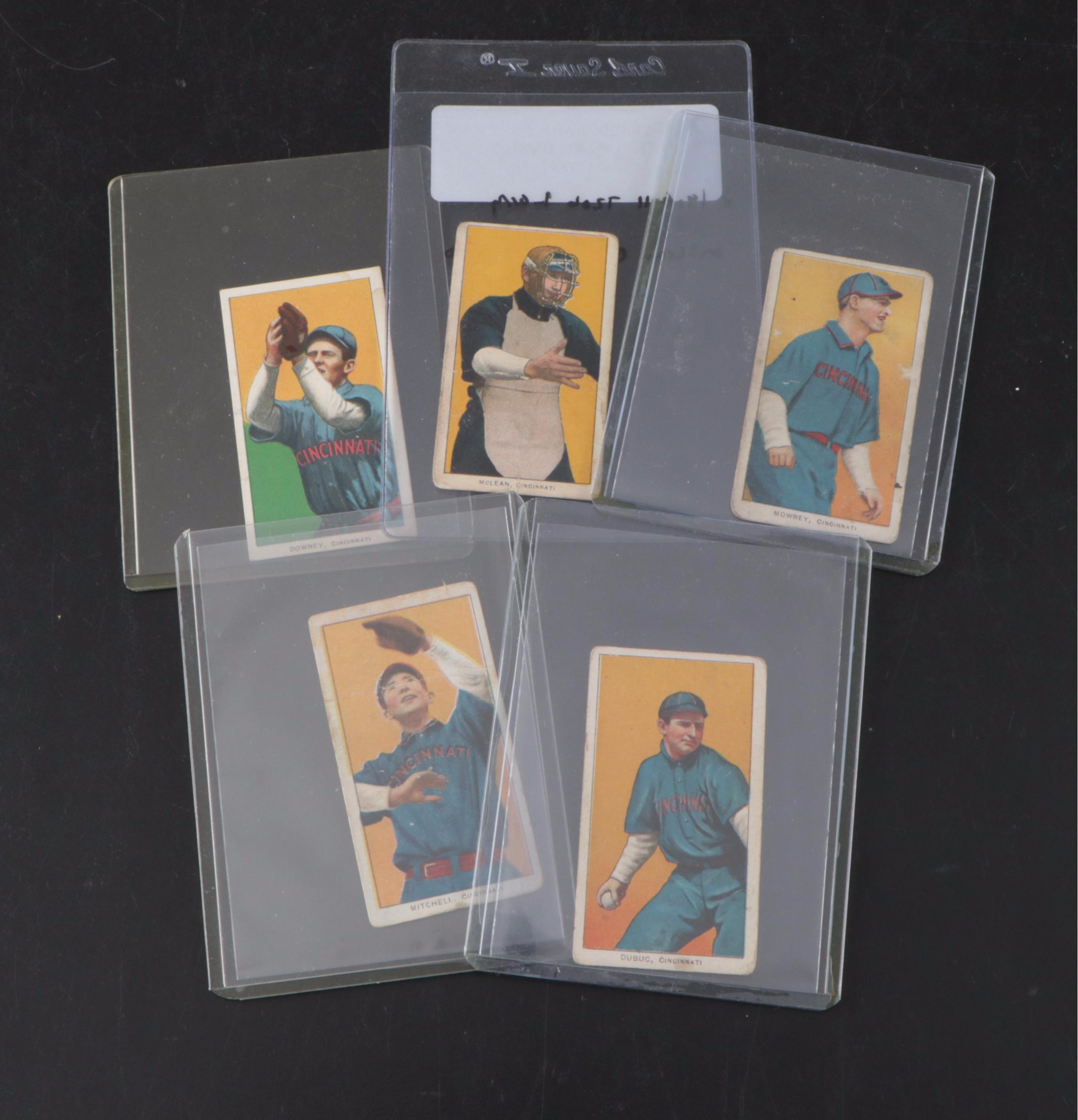 1909 T206 Piedmont Cigarette Baseball Cards Featuring Hans Lobert and ...
