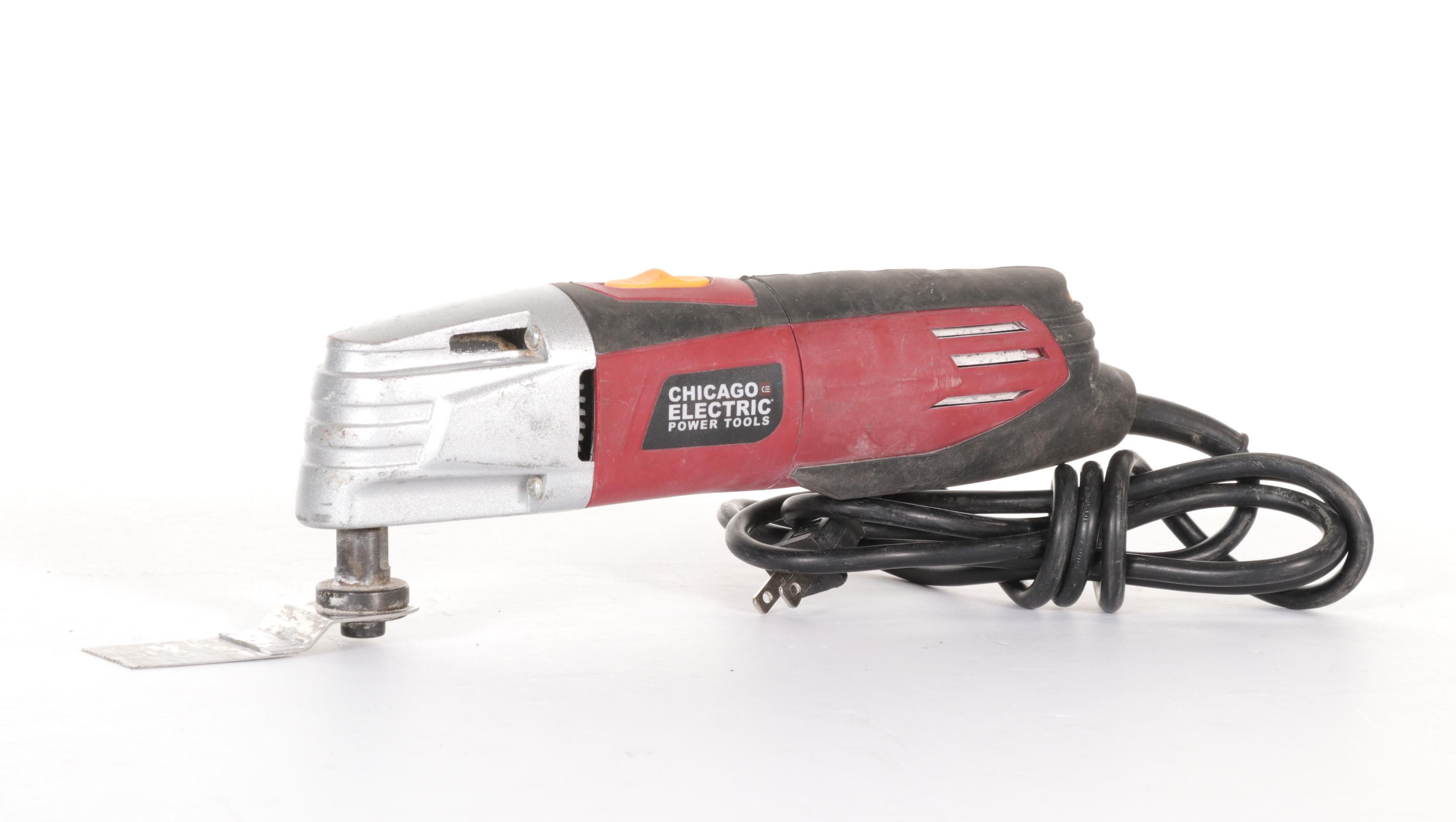 Rotozip Spiral Saw and Chicago Electric Oscillating Multi Function Tool ...