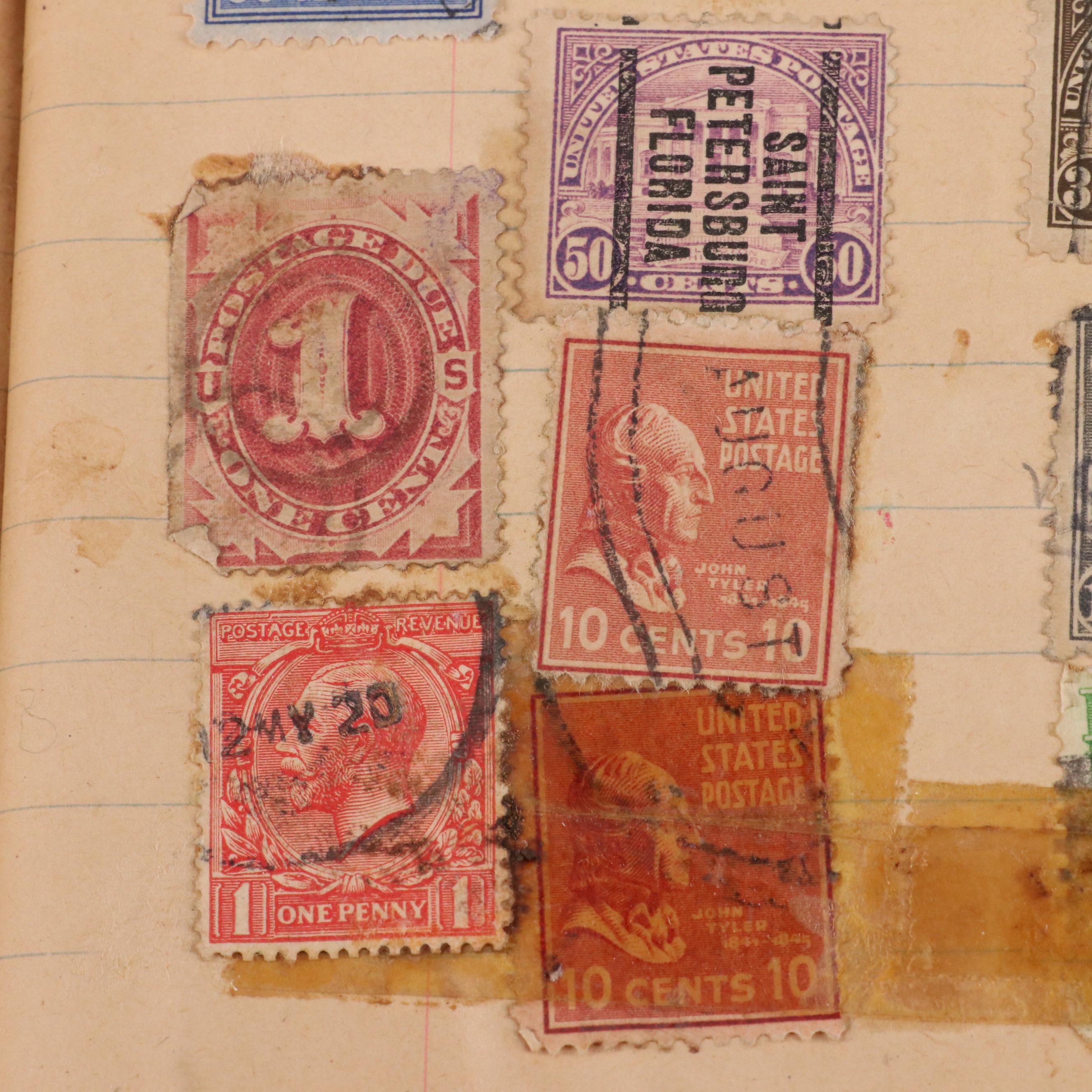 Large Assortment of World Postage Stamps | Everything But The House