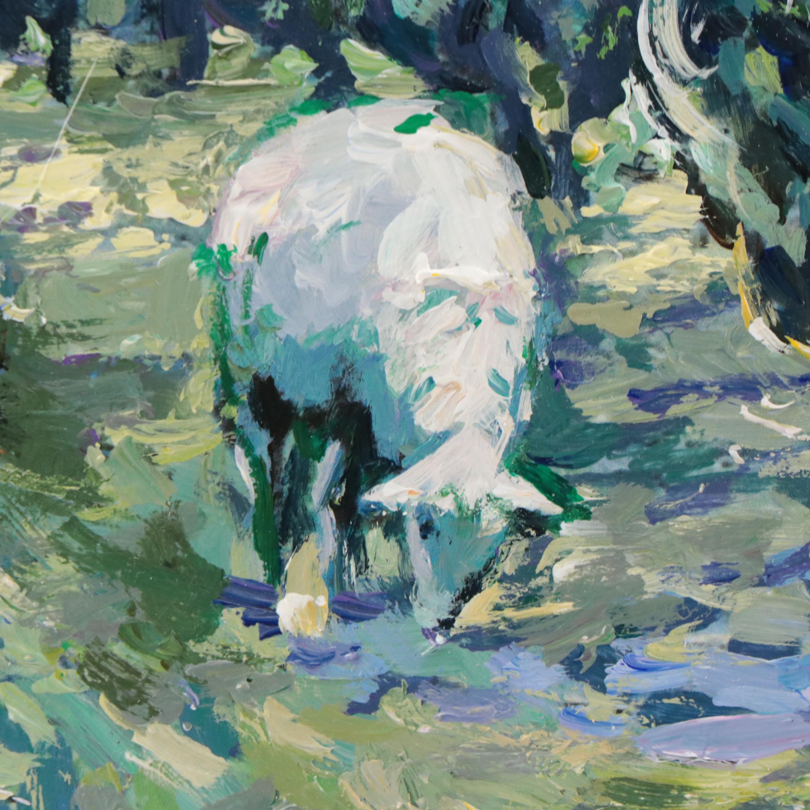 Agnes Rey Landscape Oil Painting "Arcadia," 2024 | EBTH