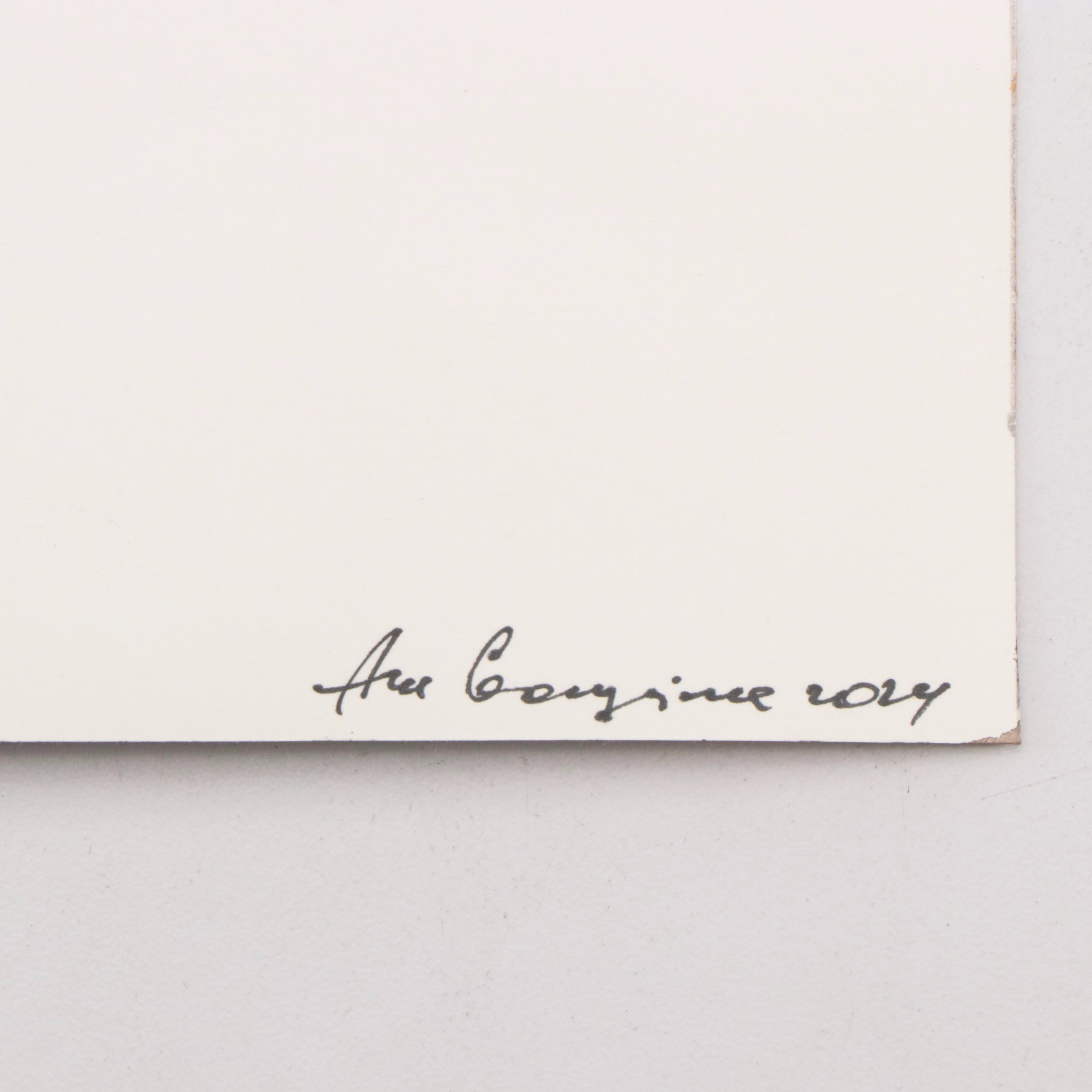 Anne Gorywine Watercolor Painting of Elk, 2024 | Everything But The House