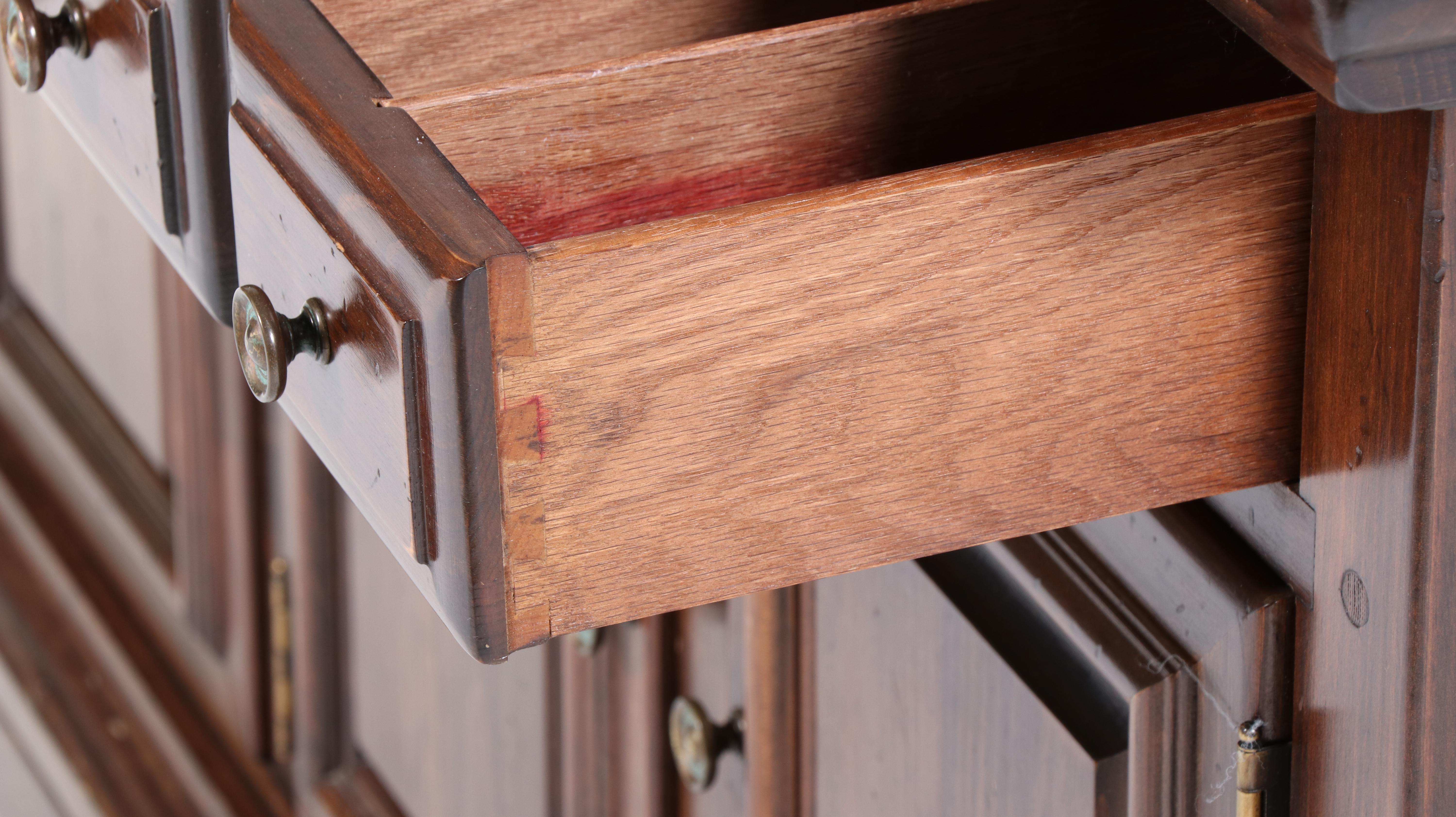 Kling Colonial Style Welsh Pewter Cabinet, Mid to Late 20th Century | EBTH