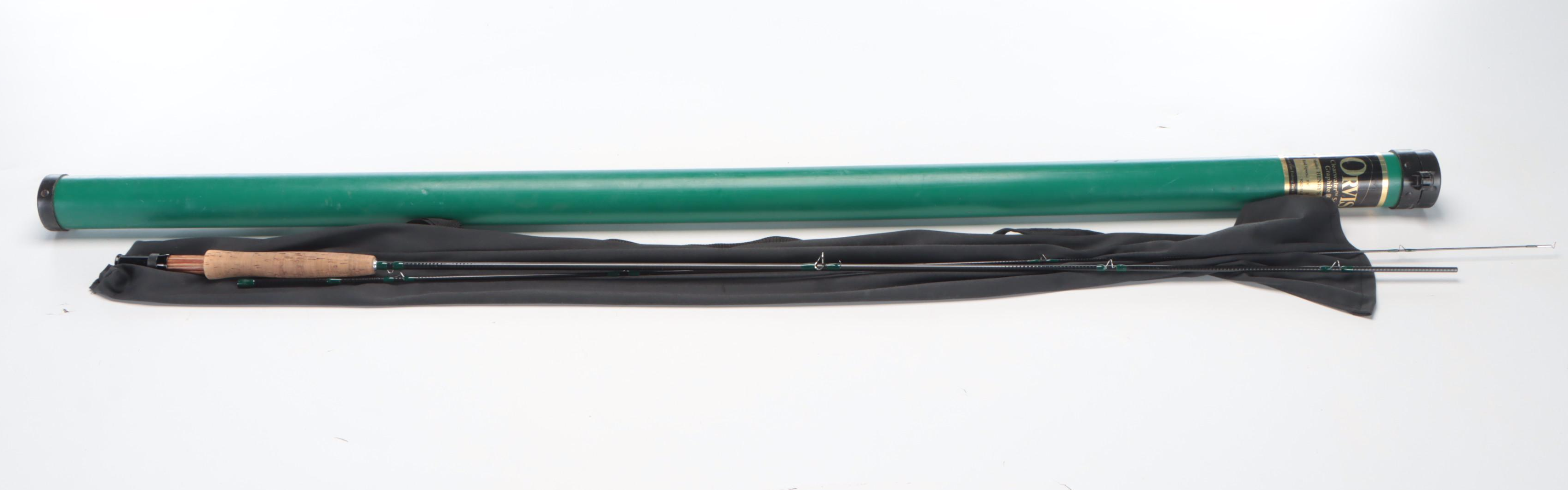 Orvis Henry's Fork Graphite Fishing Rods with Rod Storage Tube and More ...