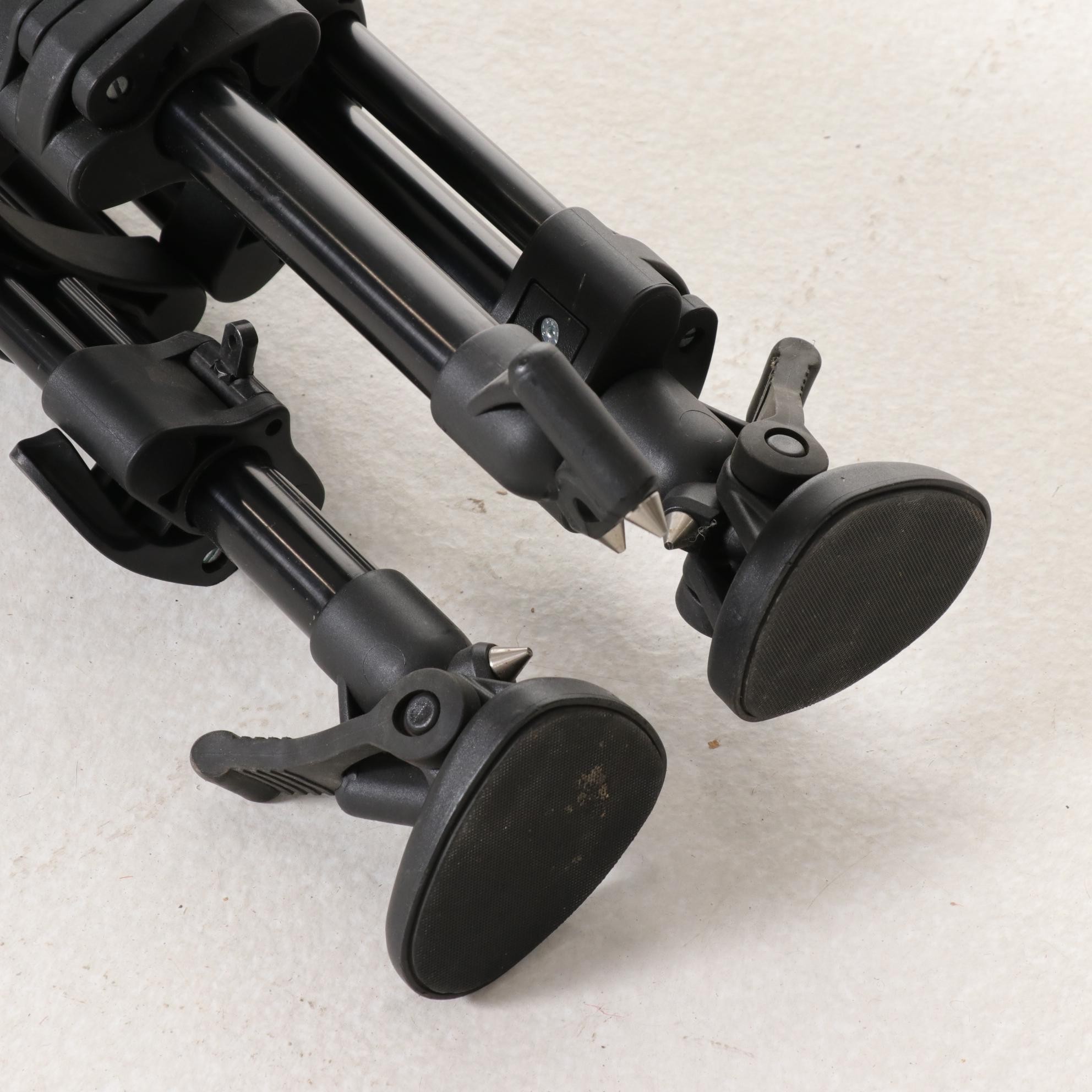 Manfrotto Bogen Quick Release Pan-Tilt and Video Heads on Aluminum ...