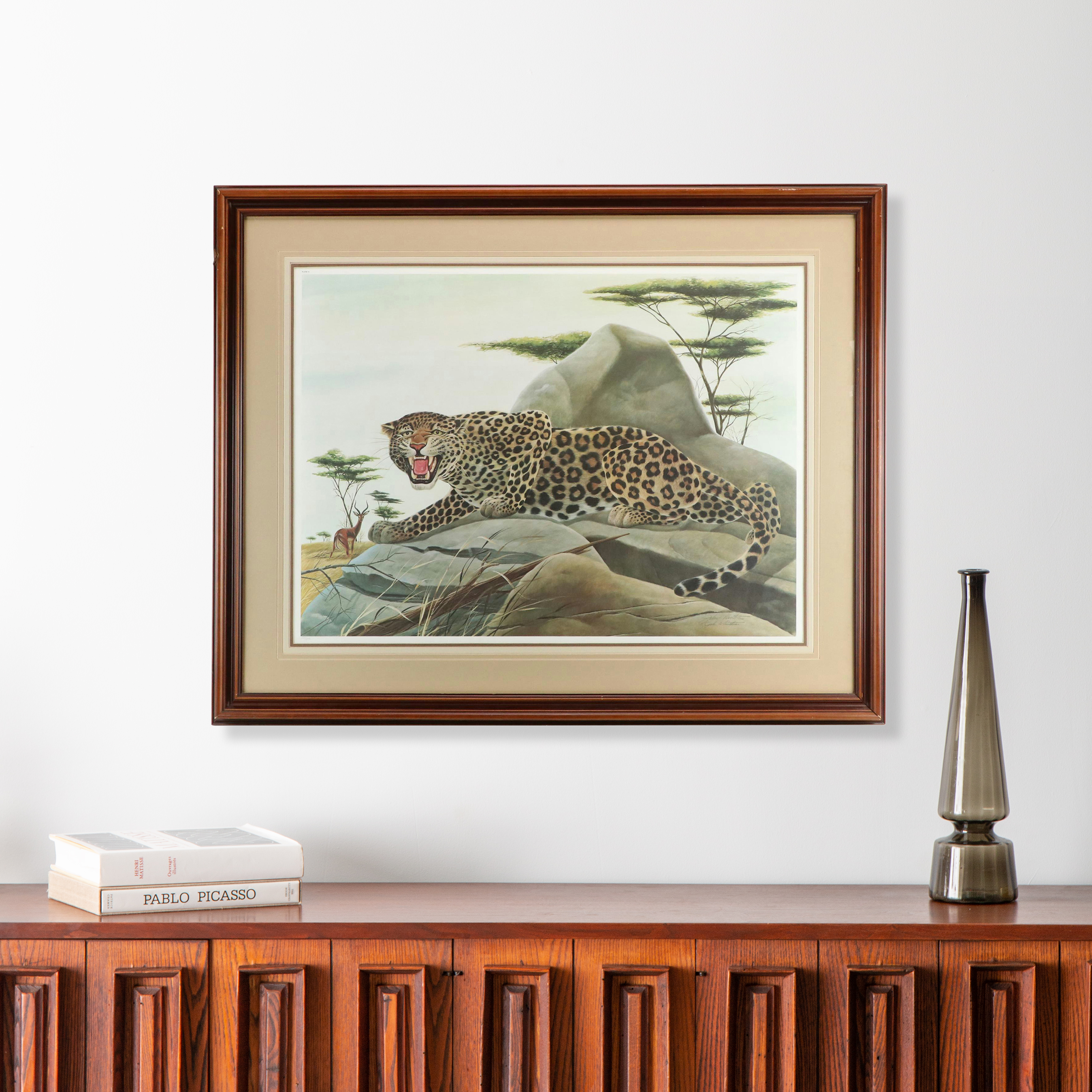 John Ruthven Offset Lithograph "Leopard" | Everything But The House