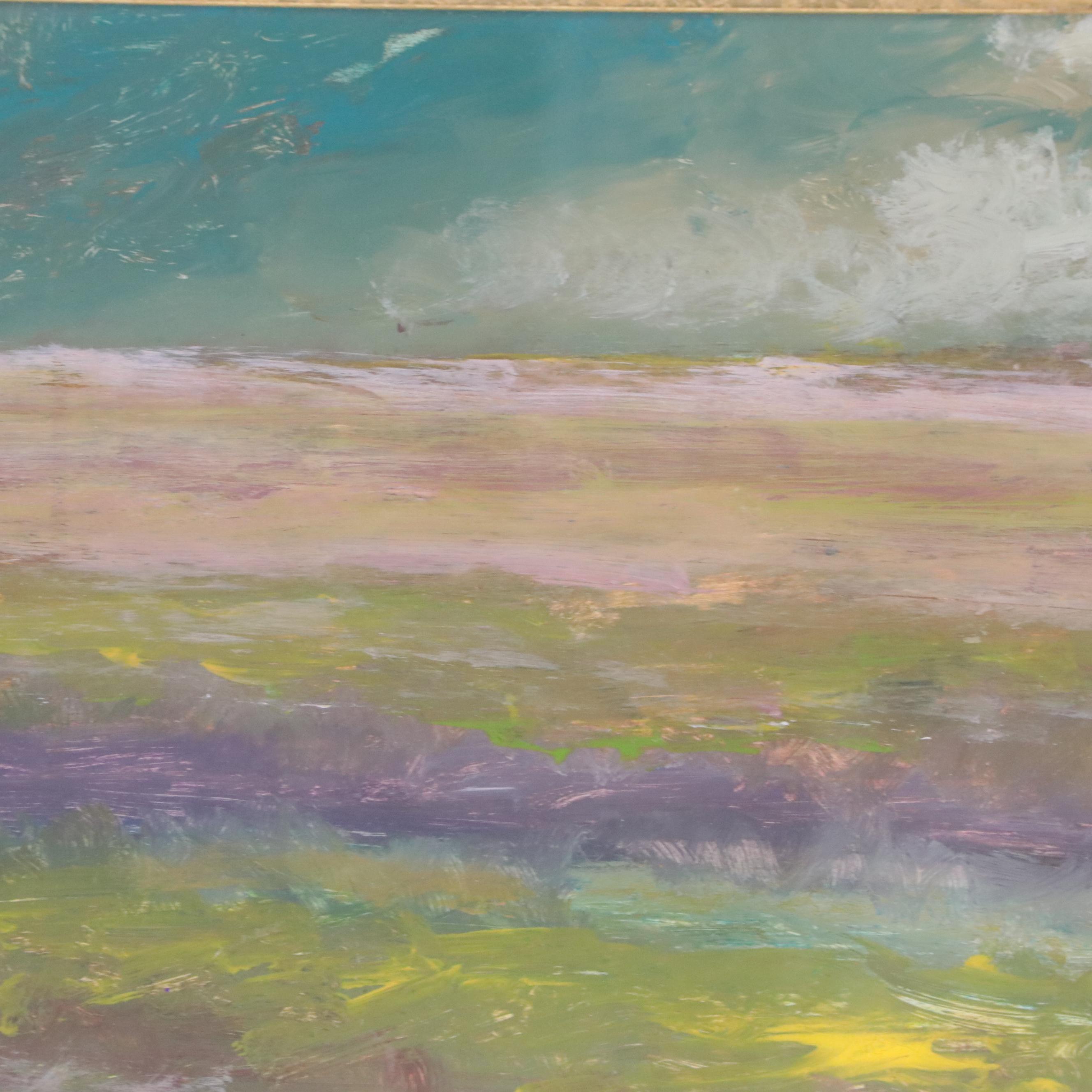 Robert Riddle Baker Landscape Acrylic Painting "Spring Rising," 2021 | EBTH