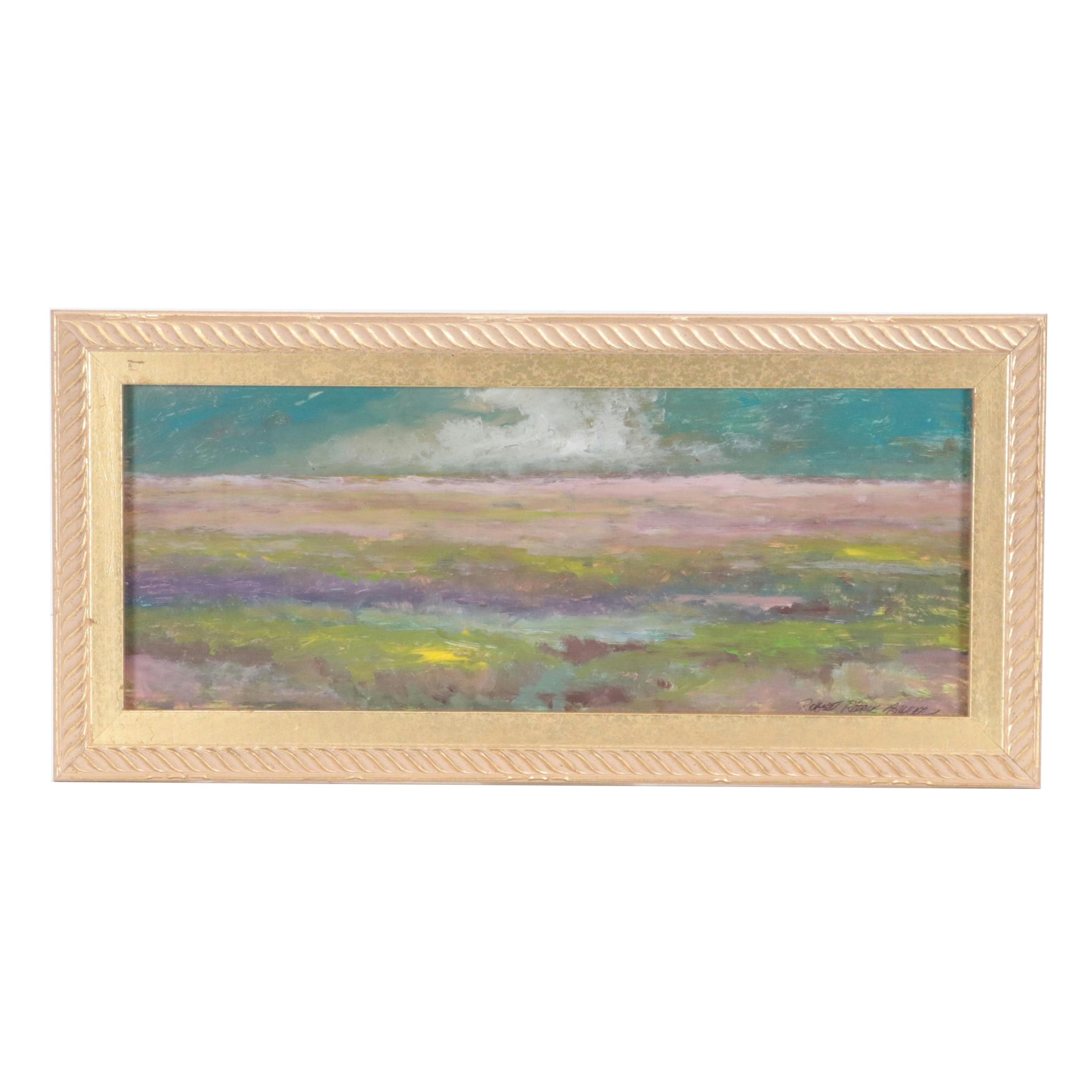 Robert Riddle Baker Landscape Acrylic Painting "Spring Rising," 2021 | EBTH