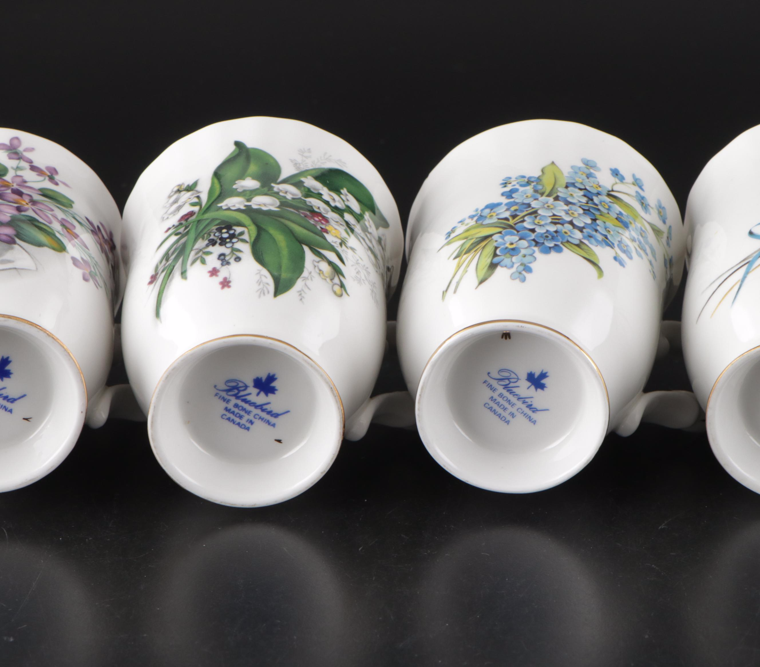 Steubenville "Rose Point" Porcelain Dinnerware with Other Mugs | EBTH
