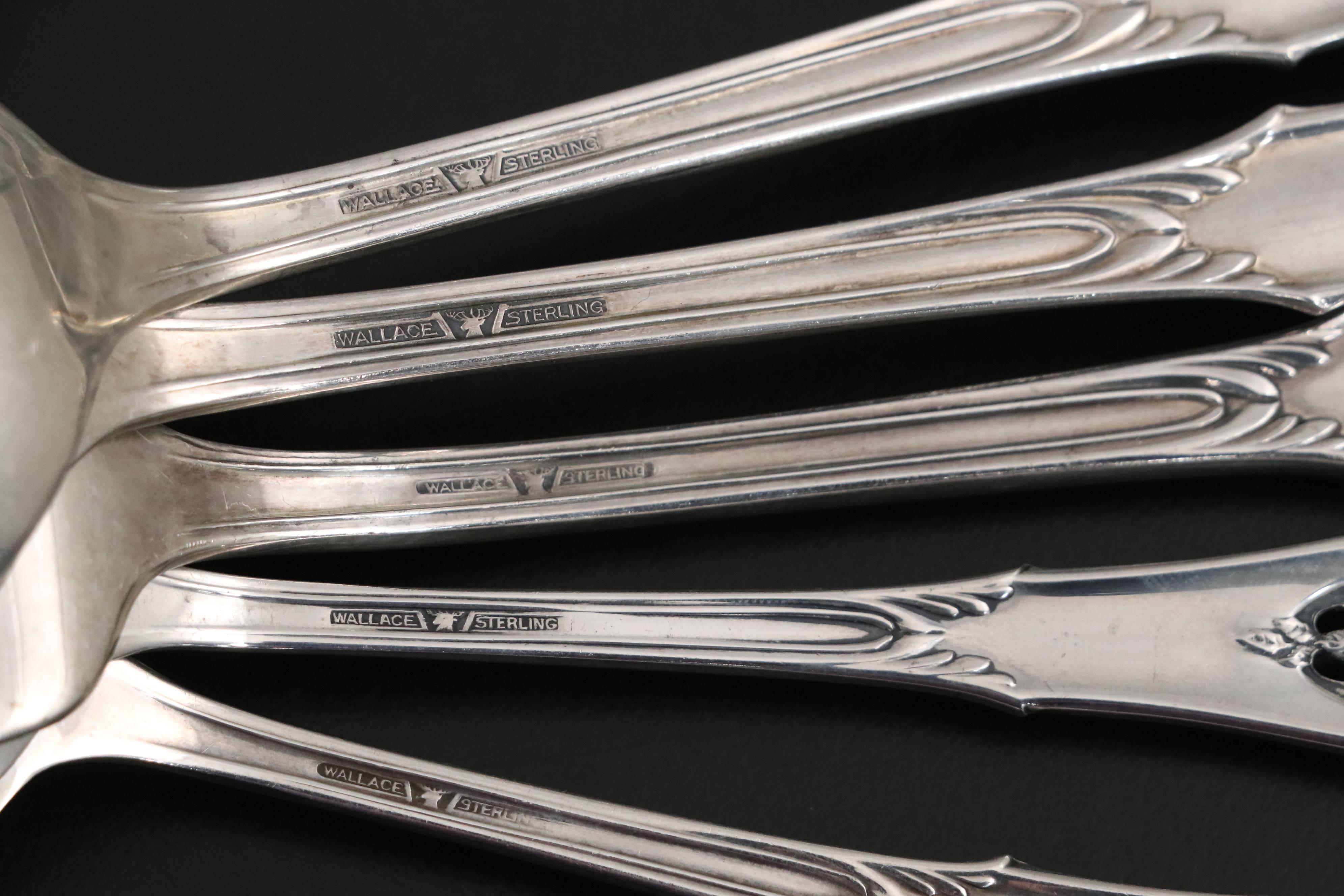 Wallace "Rose Point" Sterling Flatware | Everything But The House