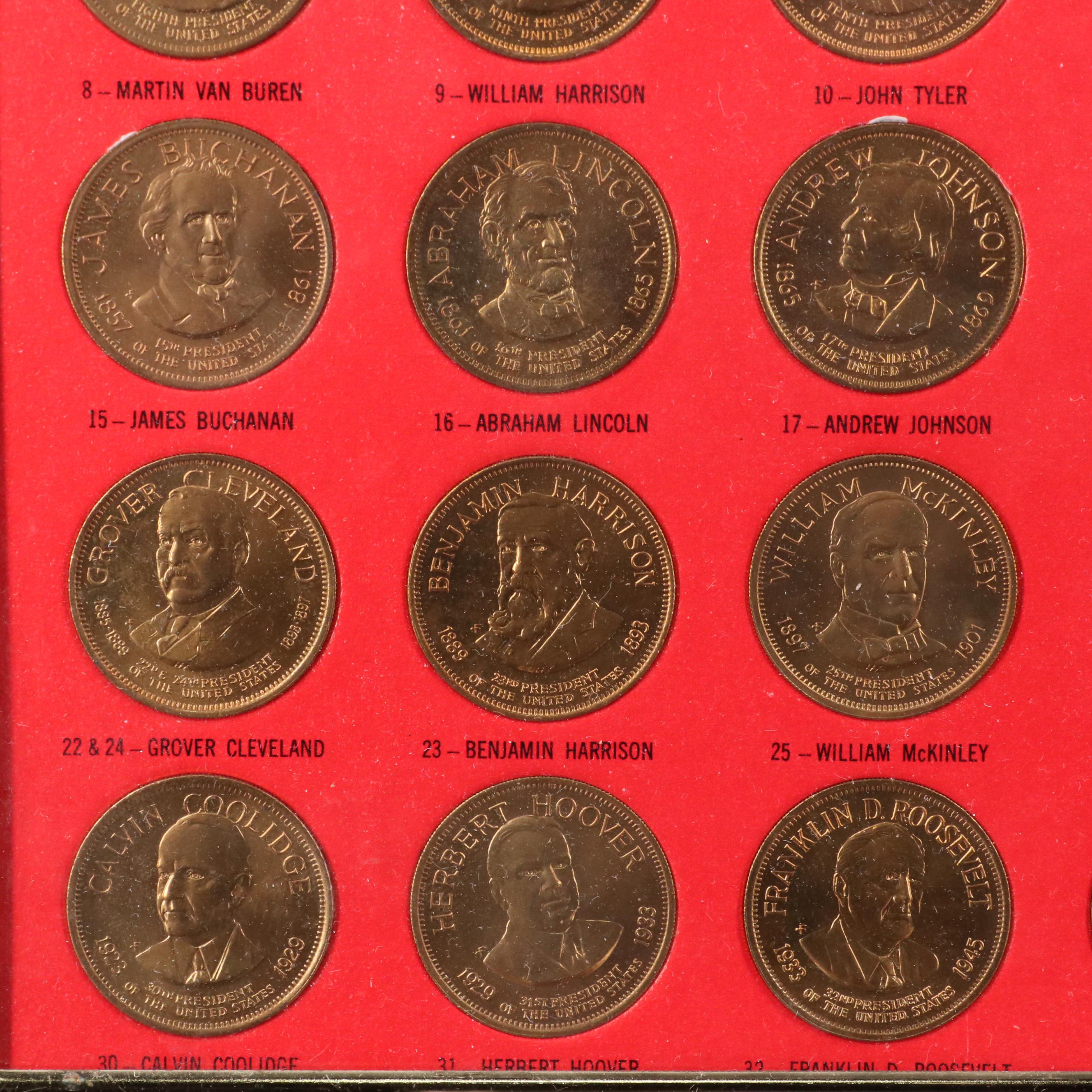 "Presidential Hall of Fame" Commemorative Token Set | Everything But ...