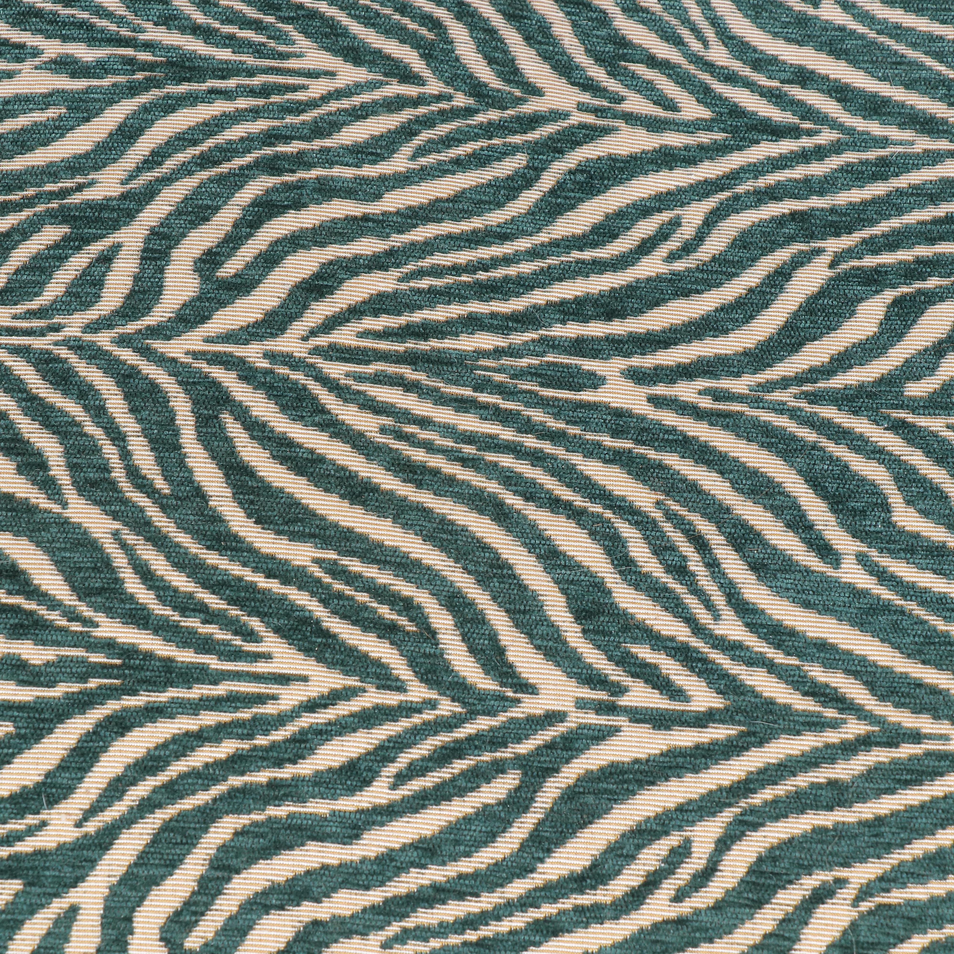 Eastlake Victorian Carved Walnut and Zebra Print-Upholstered Bustle ...