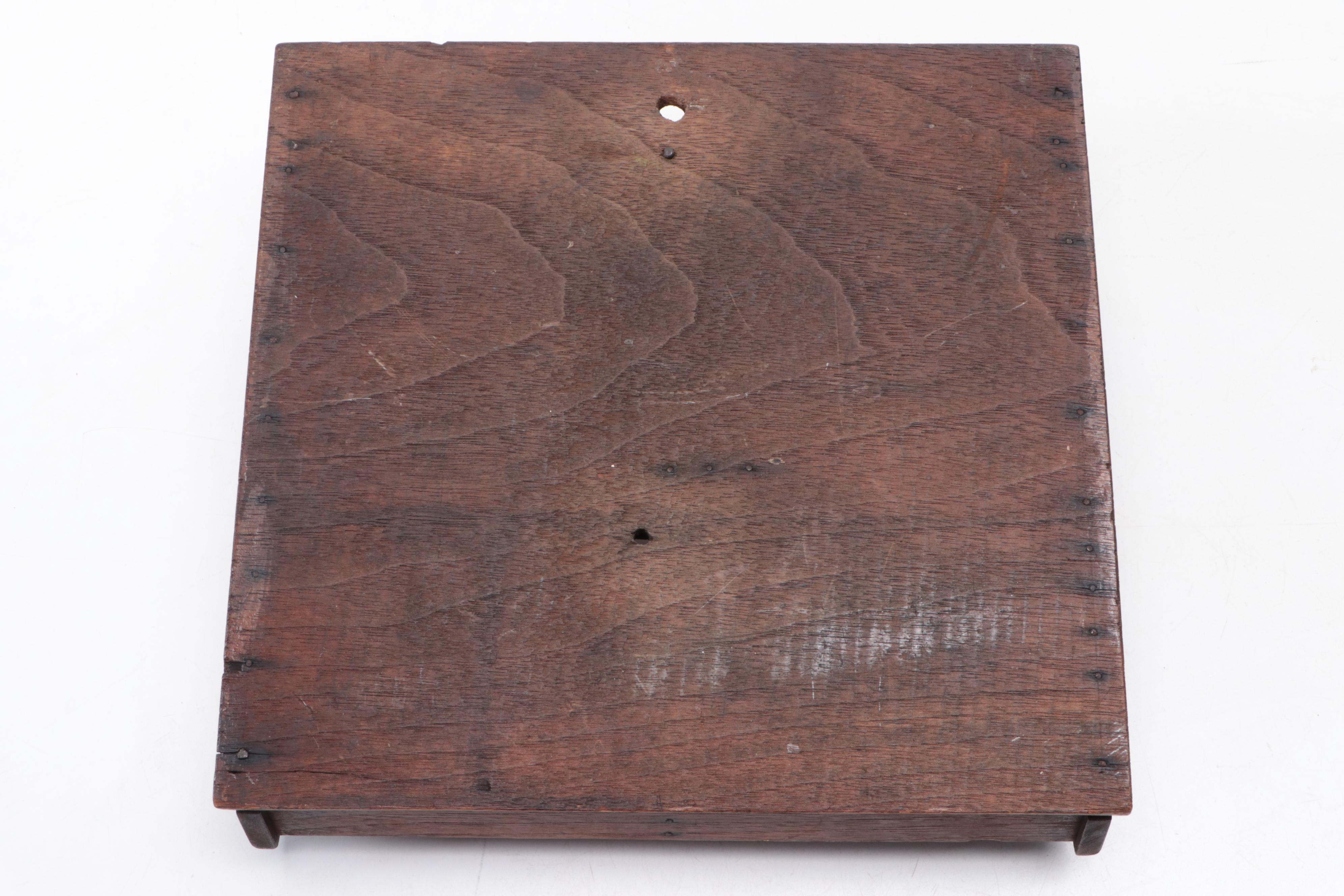 Primitive Walnut Wall Mounted Rack | Everything But The House