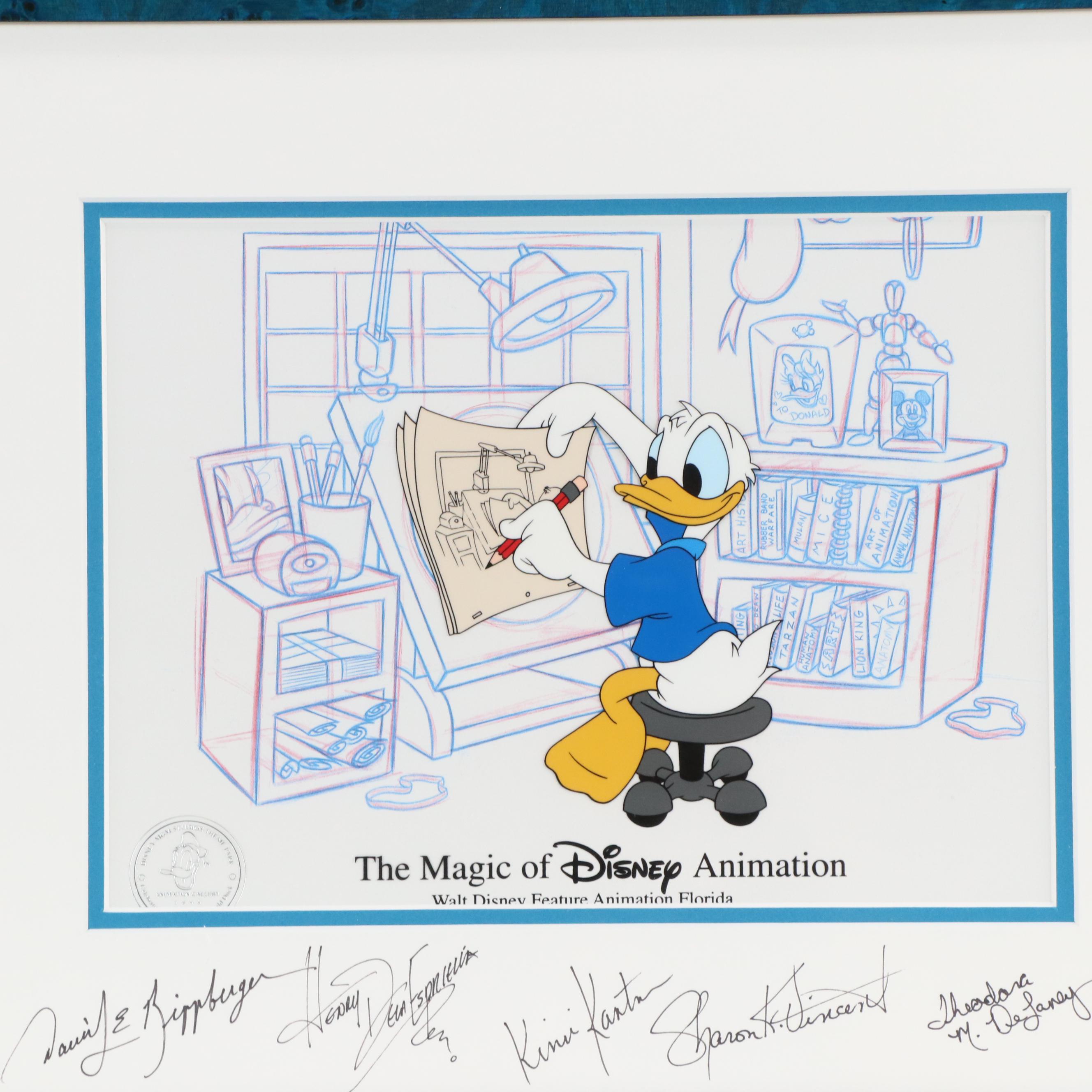 Disney Donald Duck Sericel "The Magic of Disney Animation," 1999 | EBTH