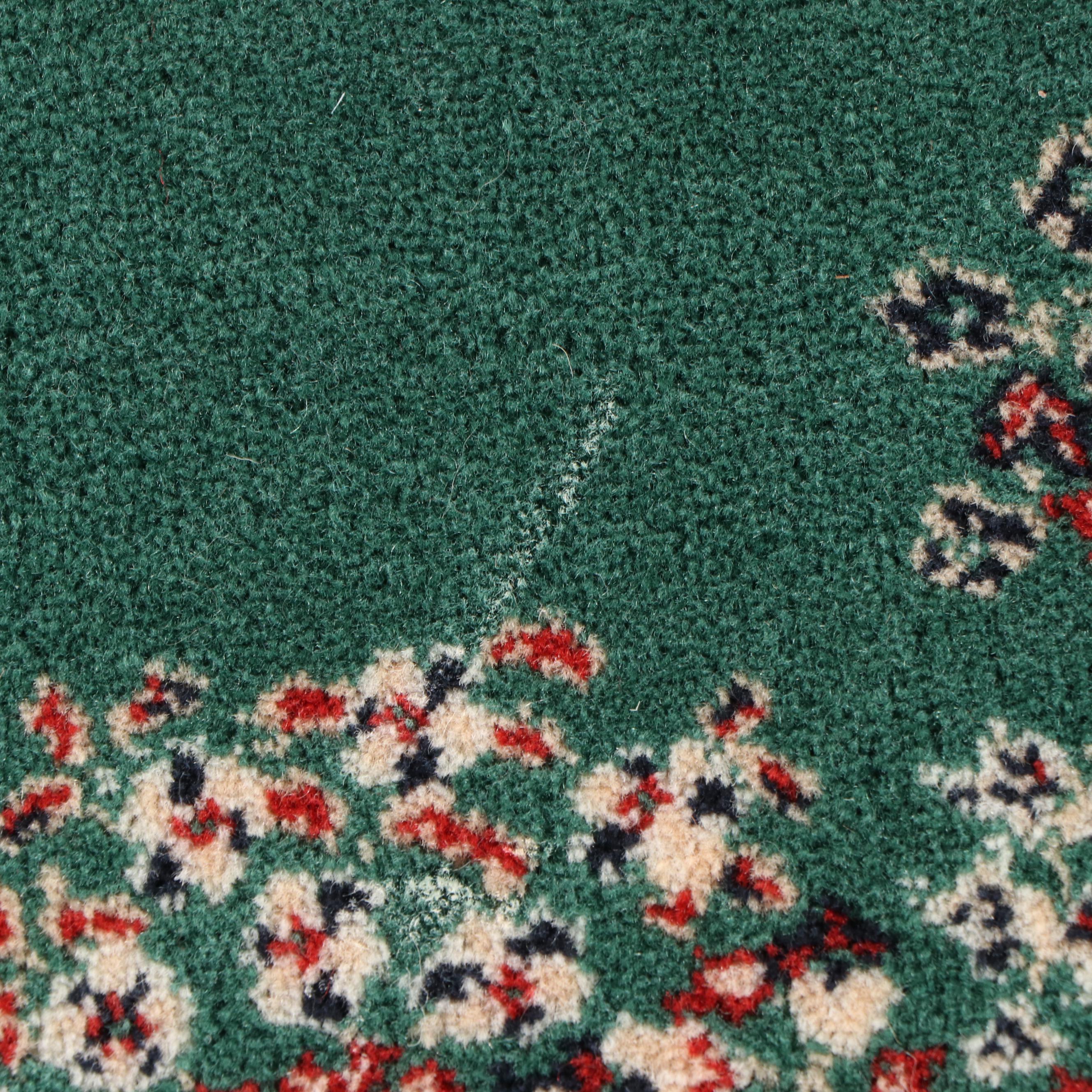 Two Hand-Knotted Persian Rugs with Machine-Made Capel Area Rug ...