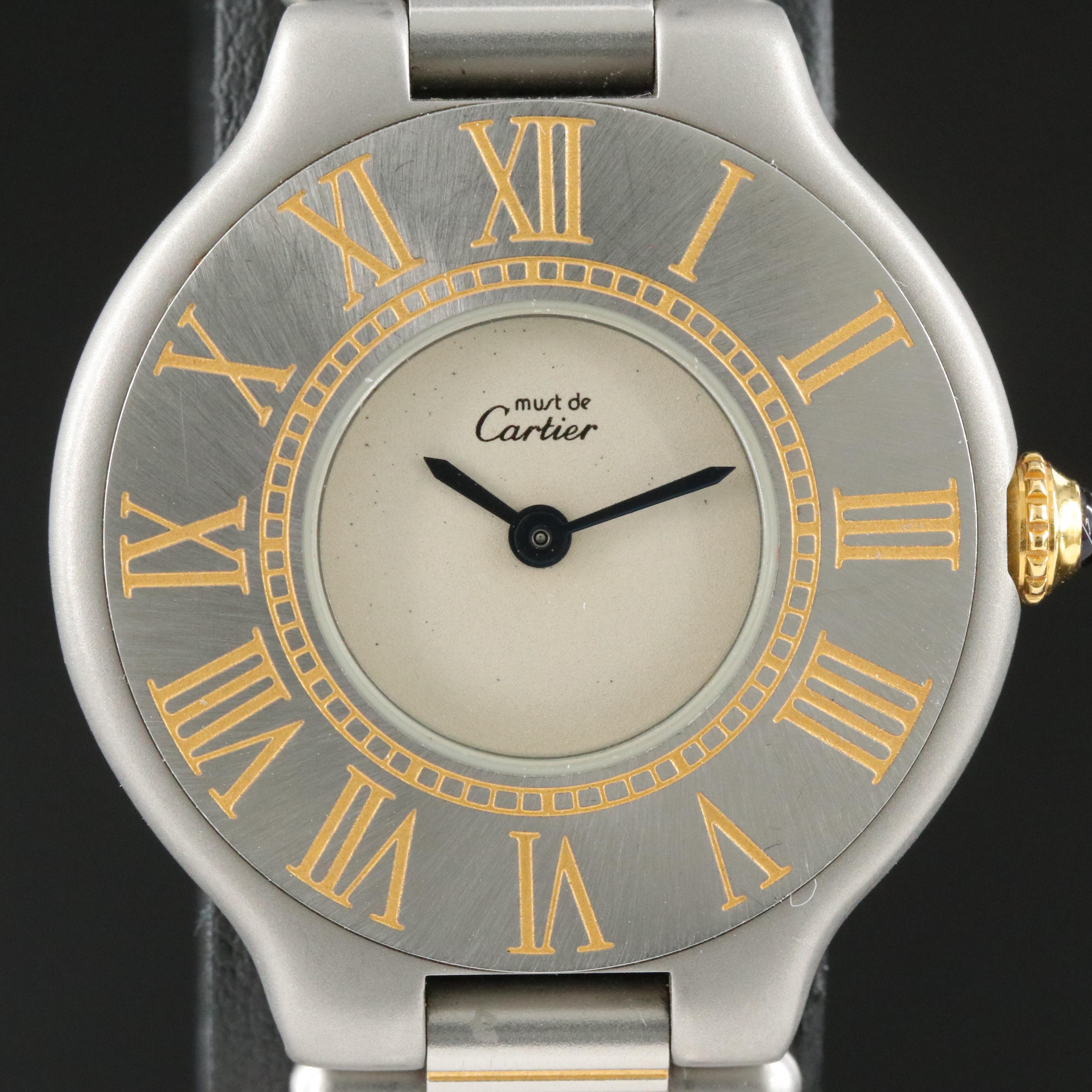 Cartier 21 Must de Cartier 28mm Wristwatch | Everything But The House