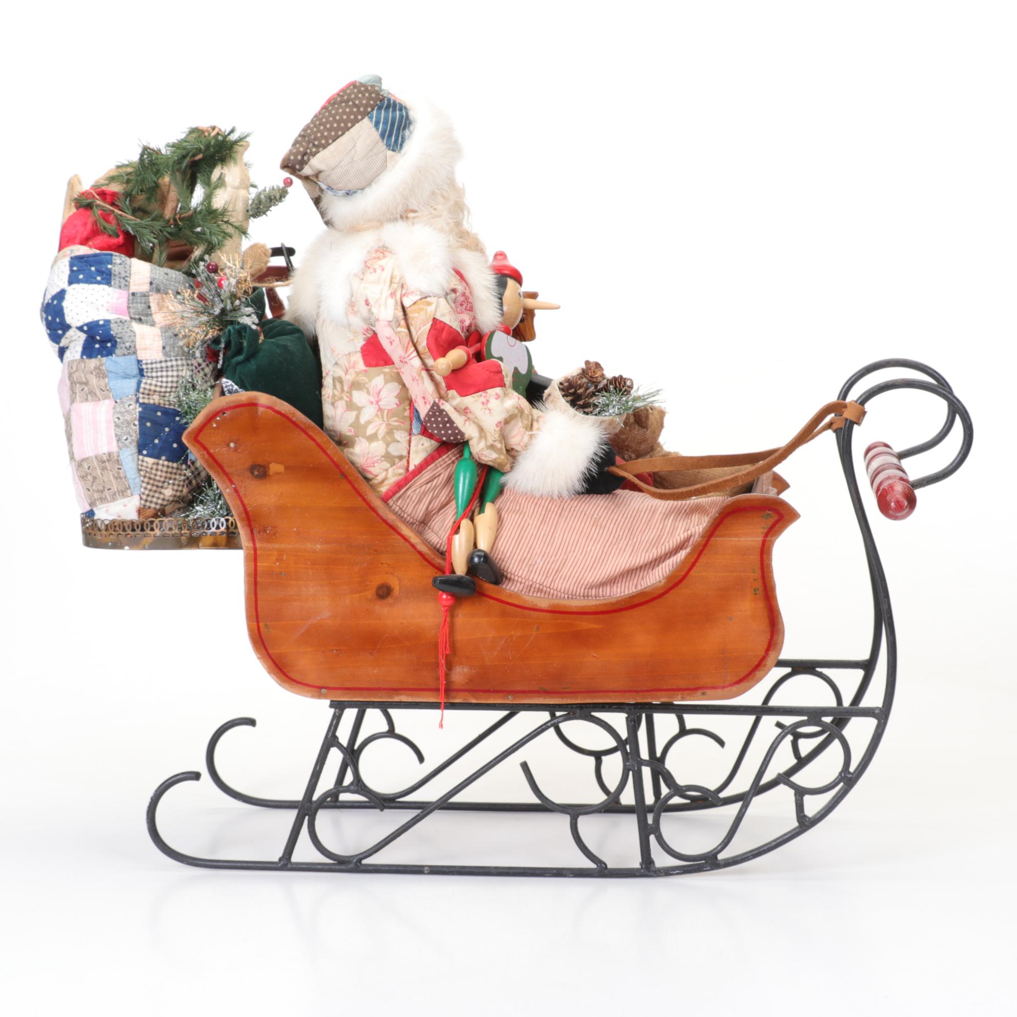 Brian Kidwell Victorian Santa and Sleigh Figurine, 2017 | Everything ...
