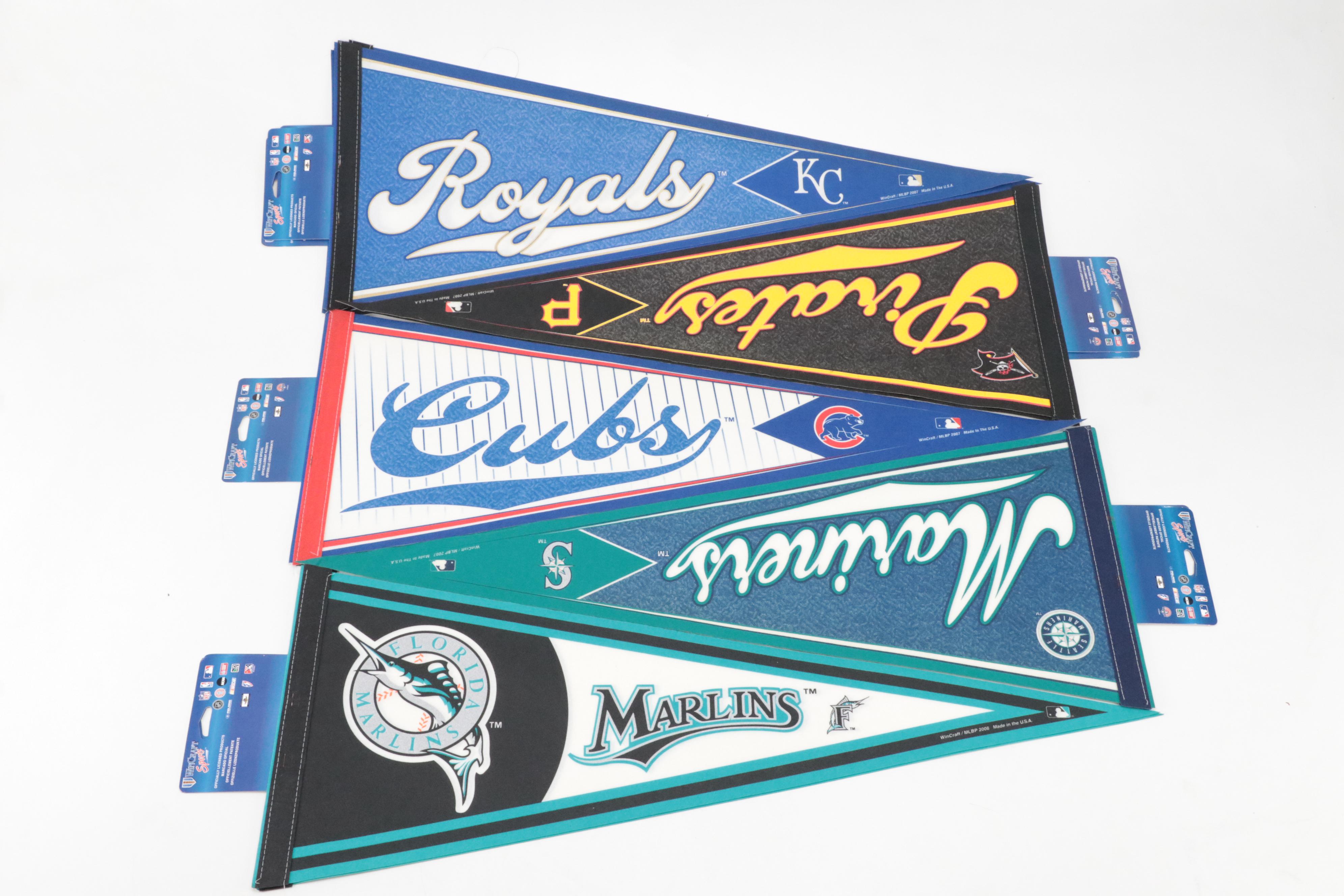 MLB Pennants Featuring Chicago White Sox, Seattle Mariners, and More | EBTH