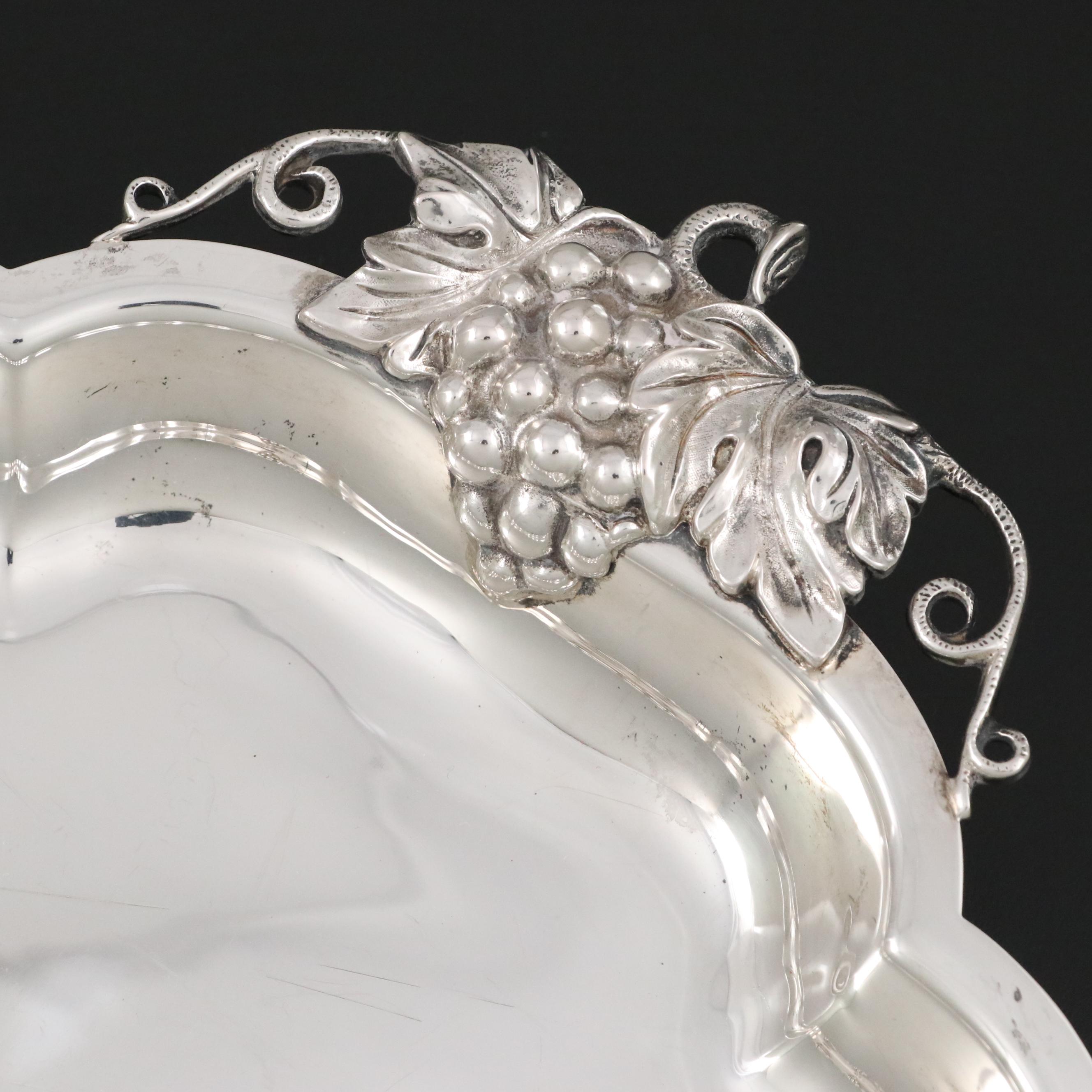 Durham Sterling Silver Tray, Mid-20th Century | Everything But The House