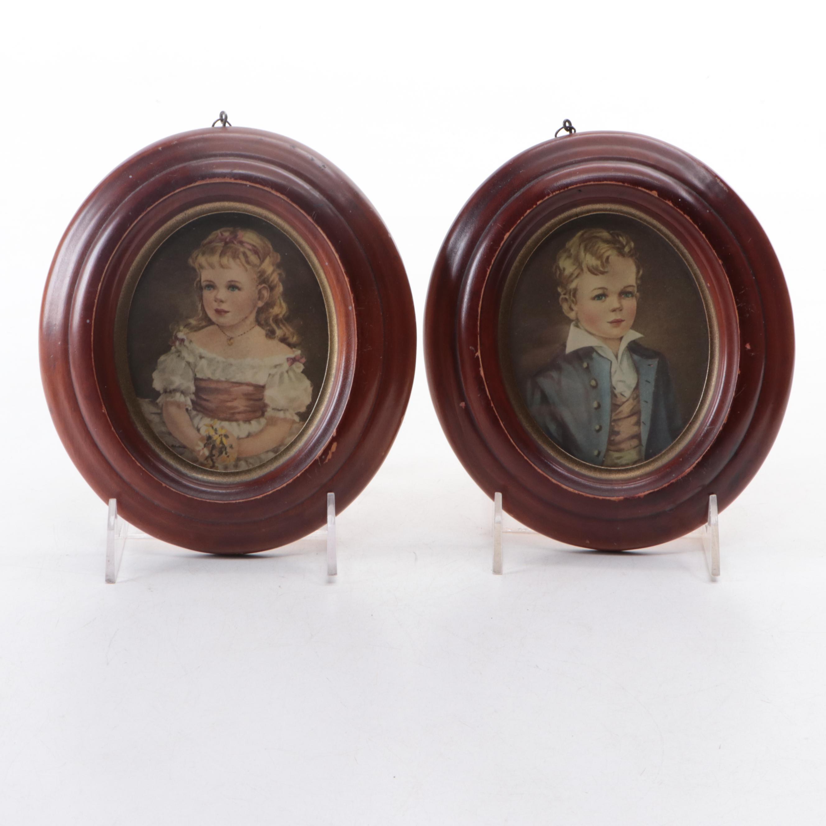 Edward Gross Co. Oval Framed "Robert & Marian" and More Décor ...