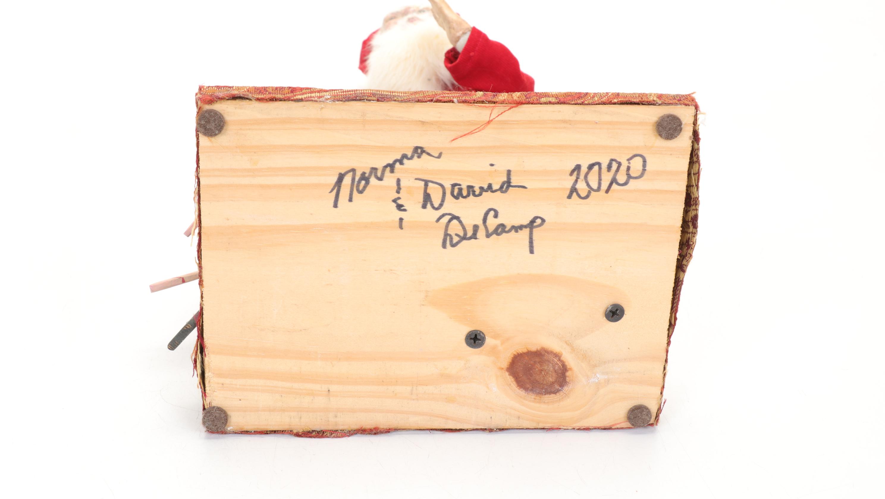 Norma and David DeCamp Santa and Boy Figural Group, 2020 | EBTH