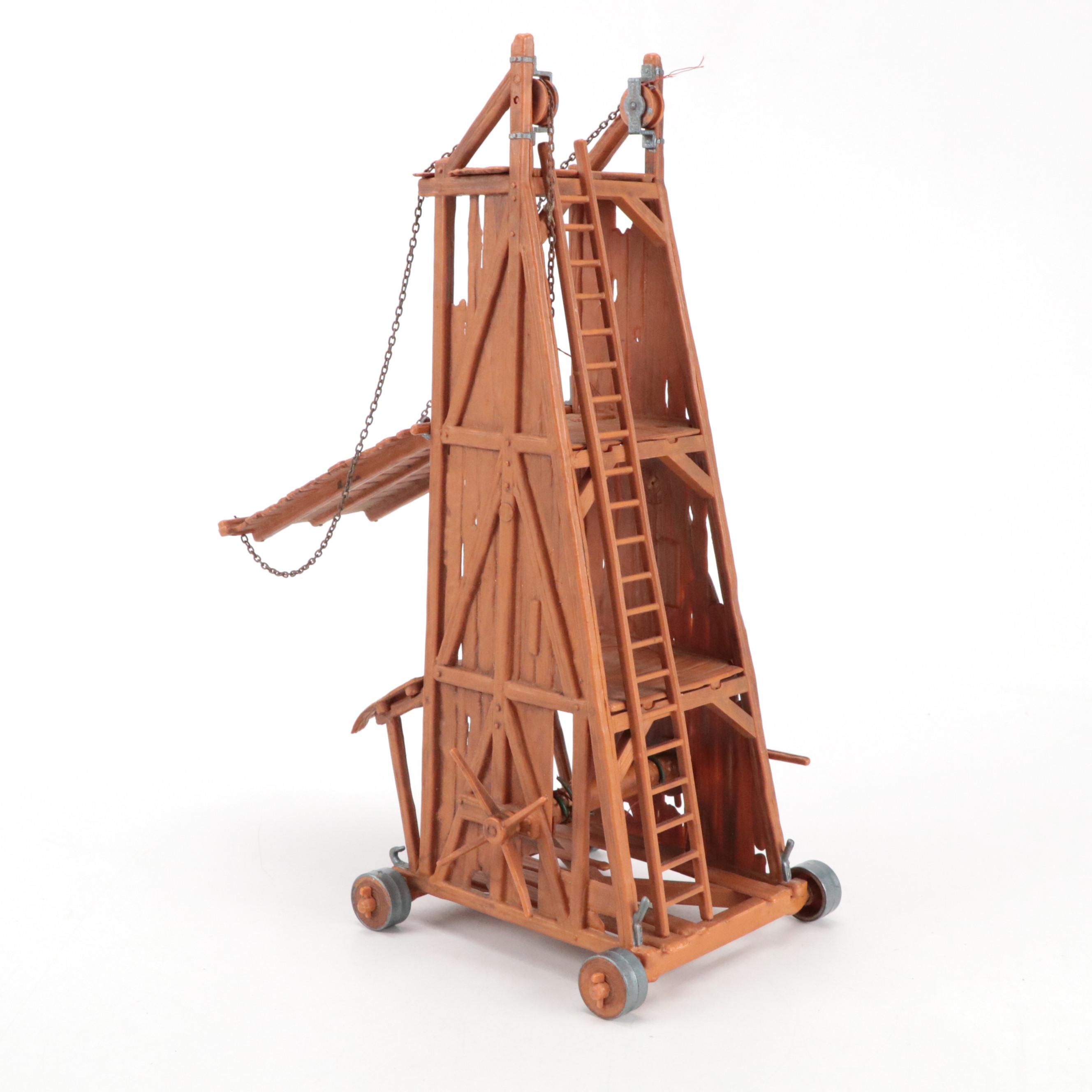 Elastolin "Fort Bayard" Plastic Castle Play Set, Mid to Late 20th ...