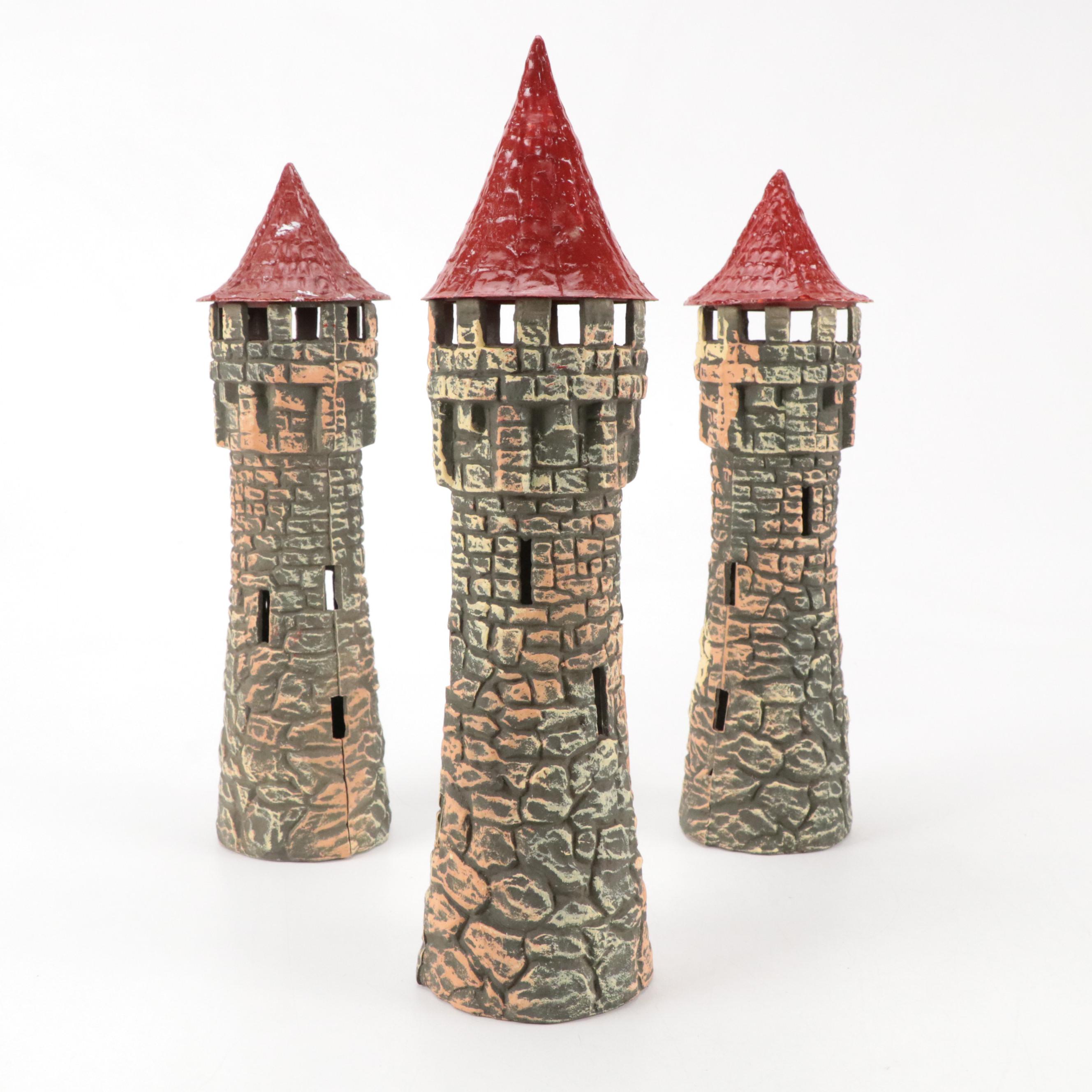 Elastolin "Fort Bayard" Plastic Castle Play Set, Mid to Late 20th ...