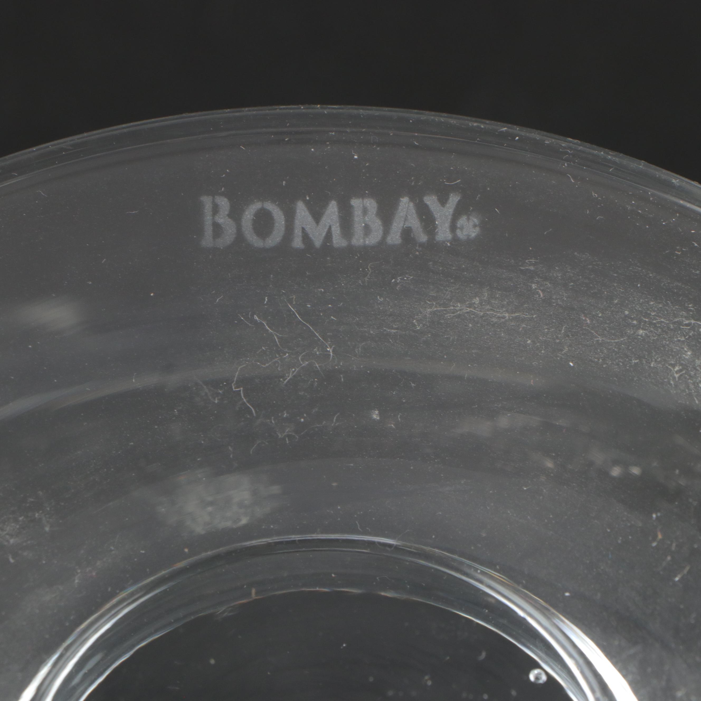 Bombay Clear Glass Compote and Nautilus Sea Shell | Everything But The ...