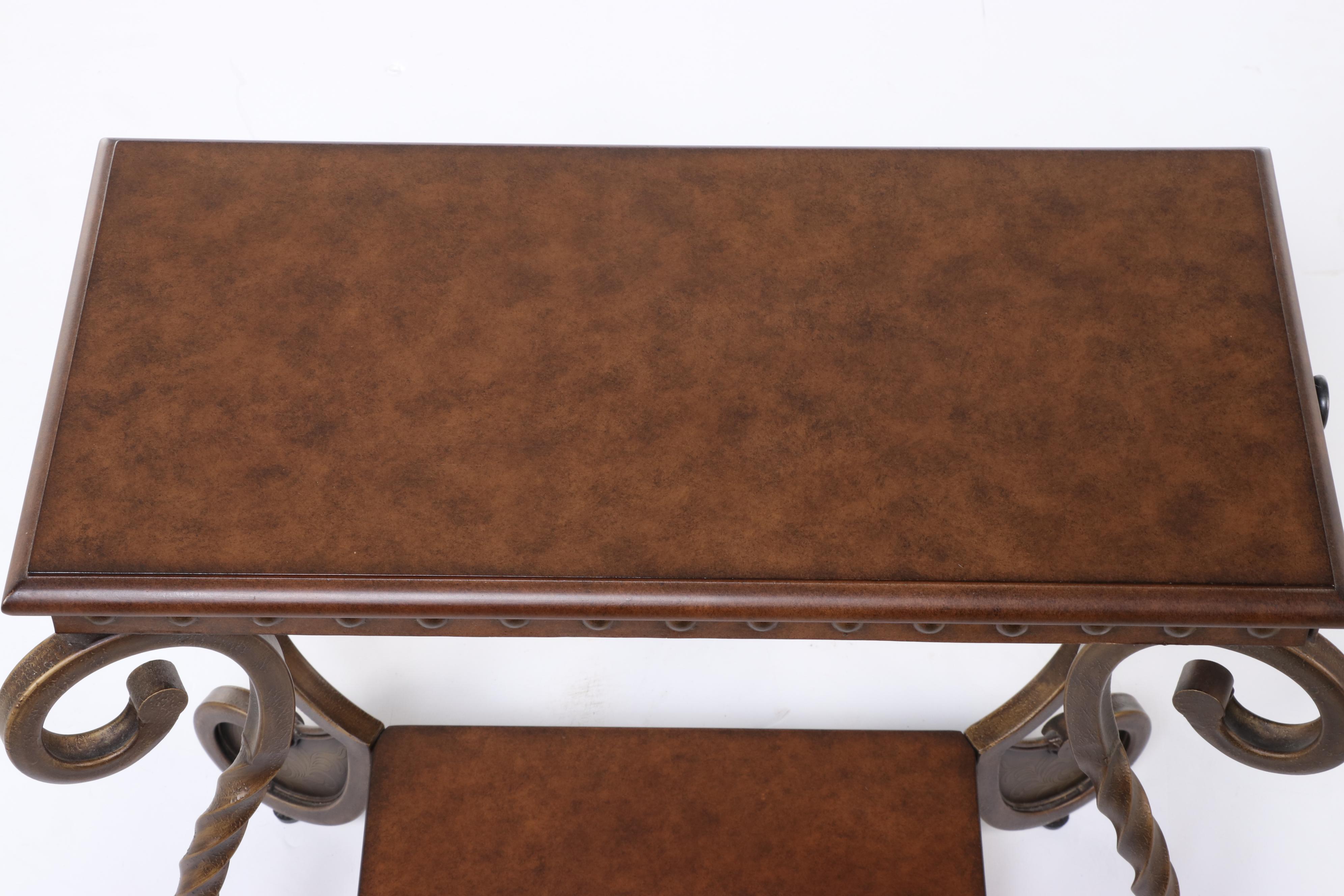 Ashley "Rafferty" Metal Chair Side Table | Everything But The House