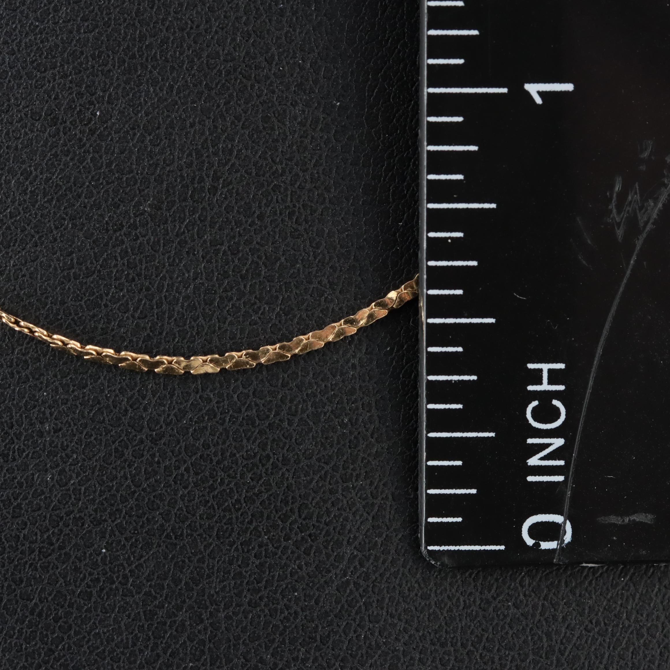 14K Cobra Chain Necklace | Everything But The House