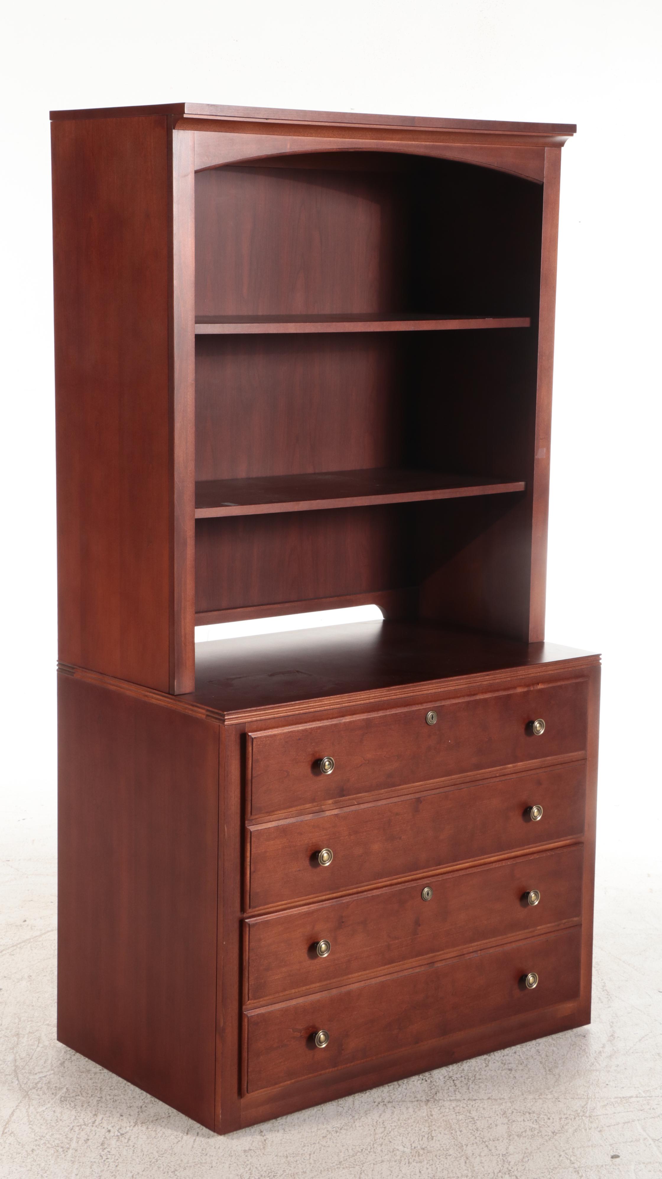 Thomasville Shaker Style Bookcase Filing Cabinet and Other Cabinets ...