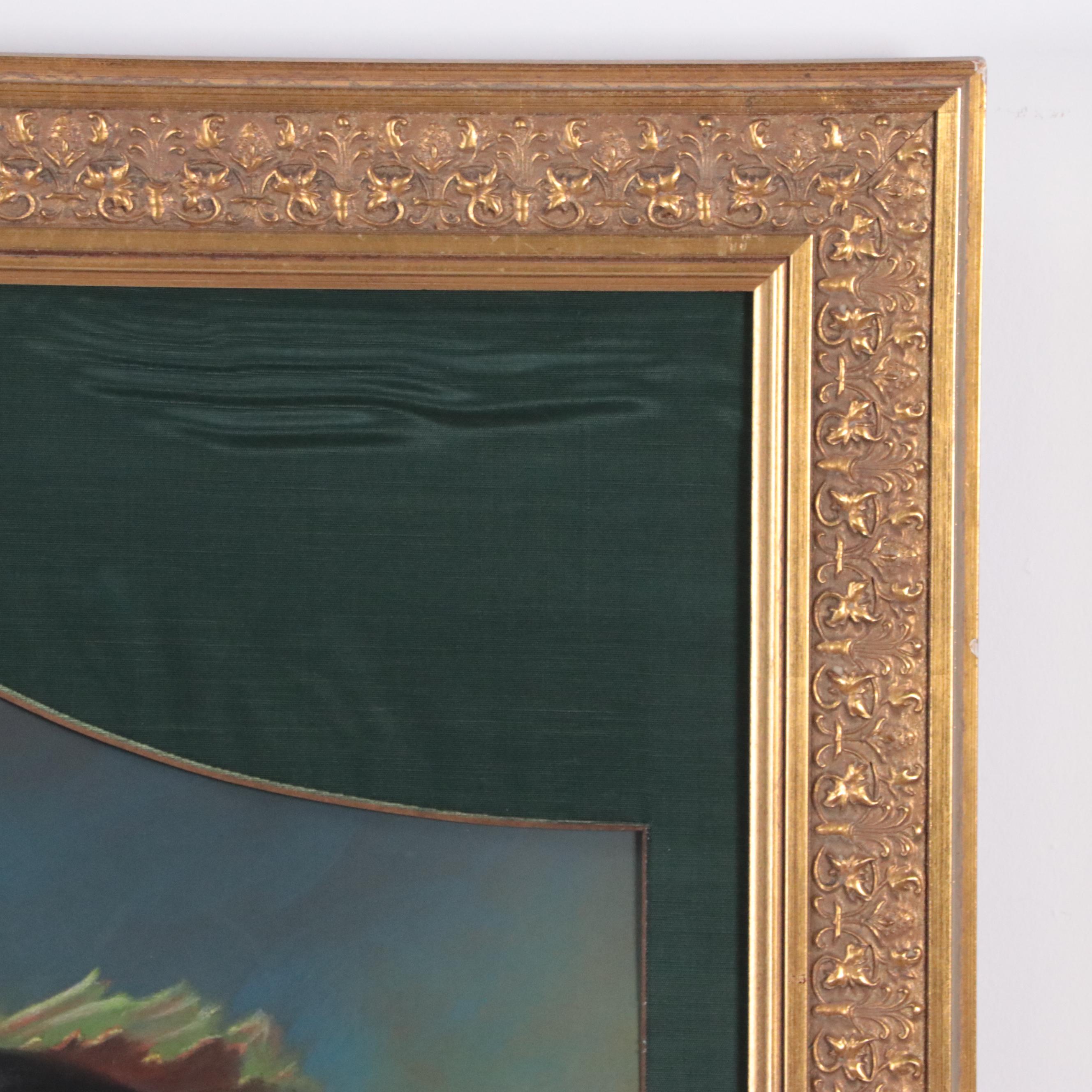 Victorian Allegorical Chalk Pastel Drawing of Four Figures | Everything ...