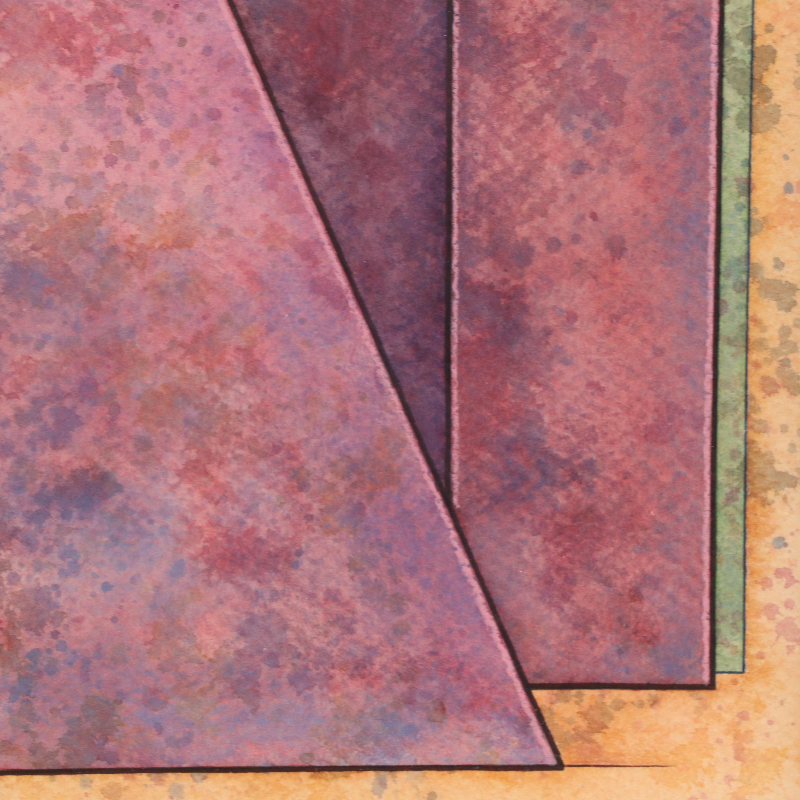 G. E. Mullan Watercolor Painting "The Gift of the Harvest," Circa 1995 ...