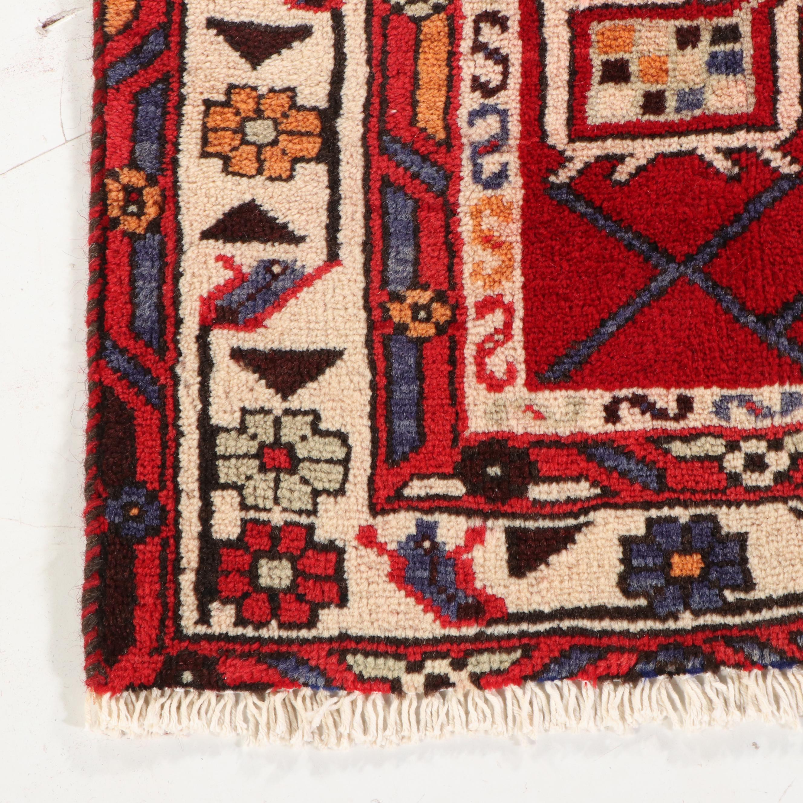 4'6 x 7' Hand-Knotted Persian Tuyserkan Area Rug | EBTH