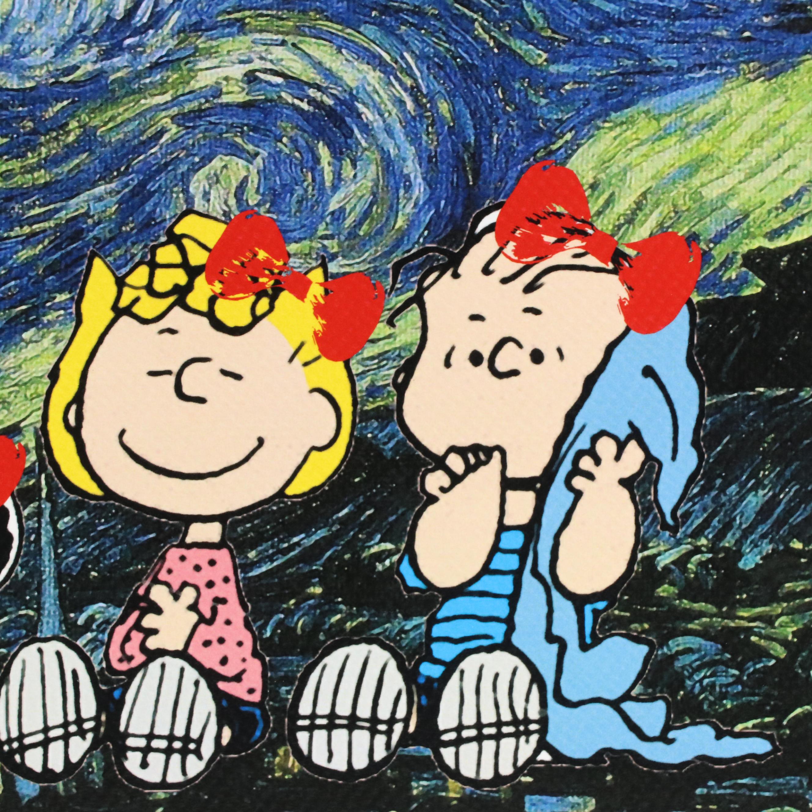 Death NYC Pop Art Graphic Print Featuring Charlie Brown Peanuts x Van ...