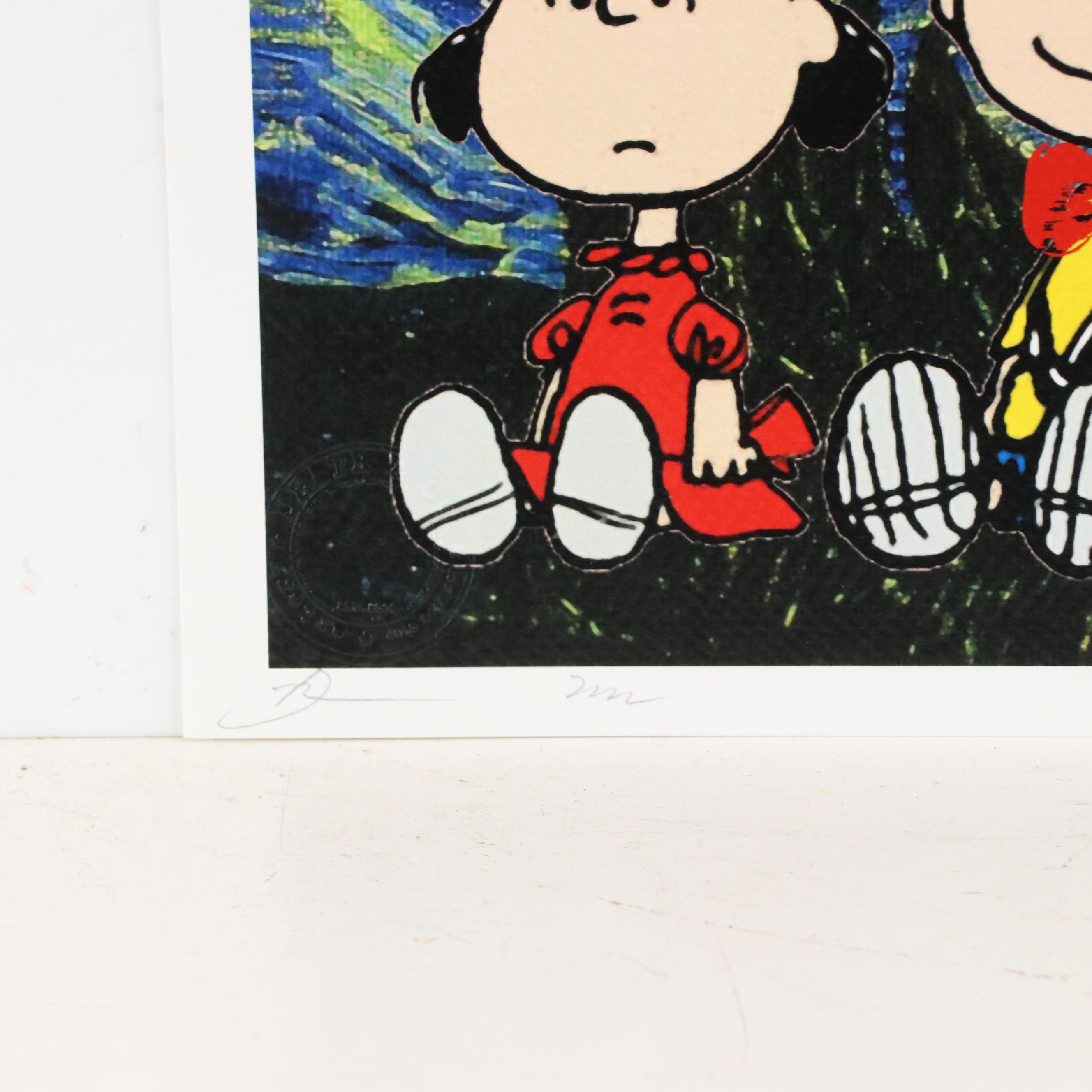 Death NYC Pop Art Graphic Print Featuring Charlie Brown Peanuts x Van ...