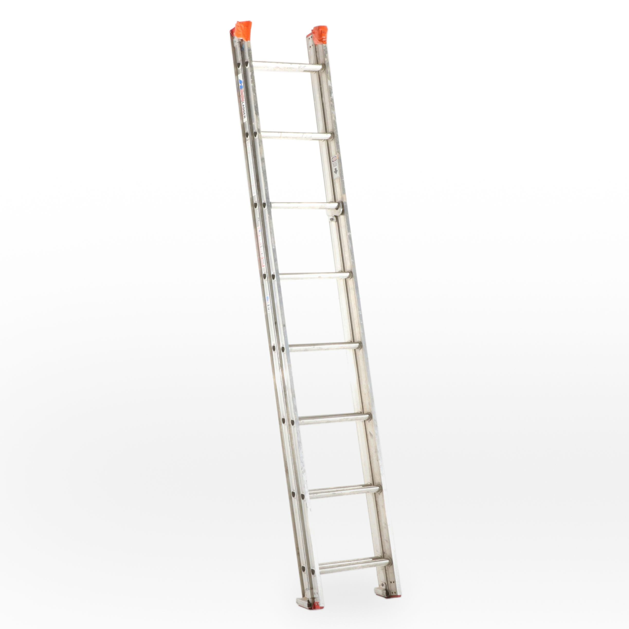 All American Ladder Co. Aluminum Type III 13' Extension Ladder ...