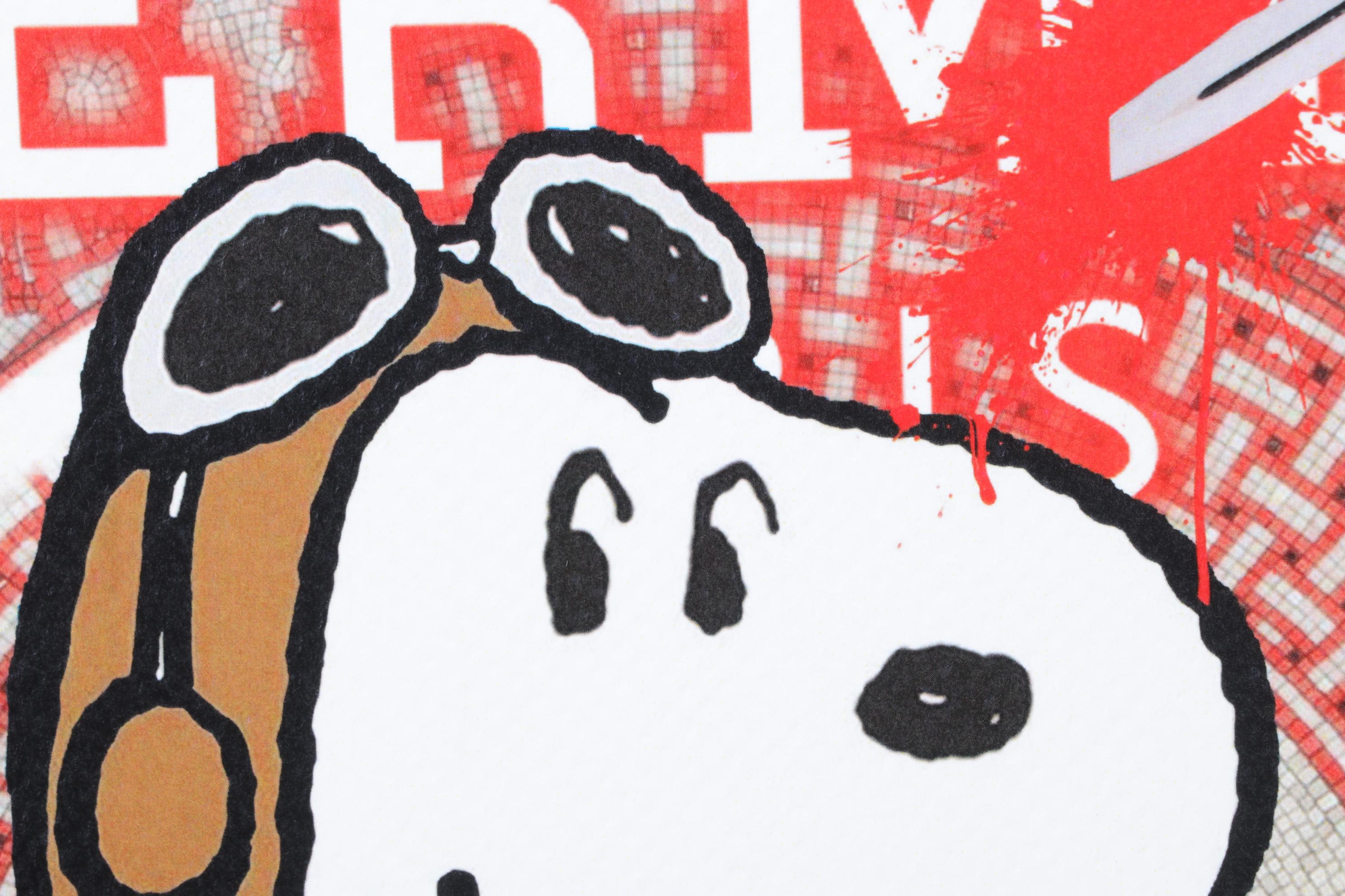 Death NYC Graphic Digital Print Featuring Snoopy, 2023 | EBTH
