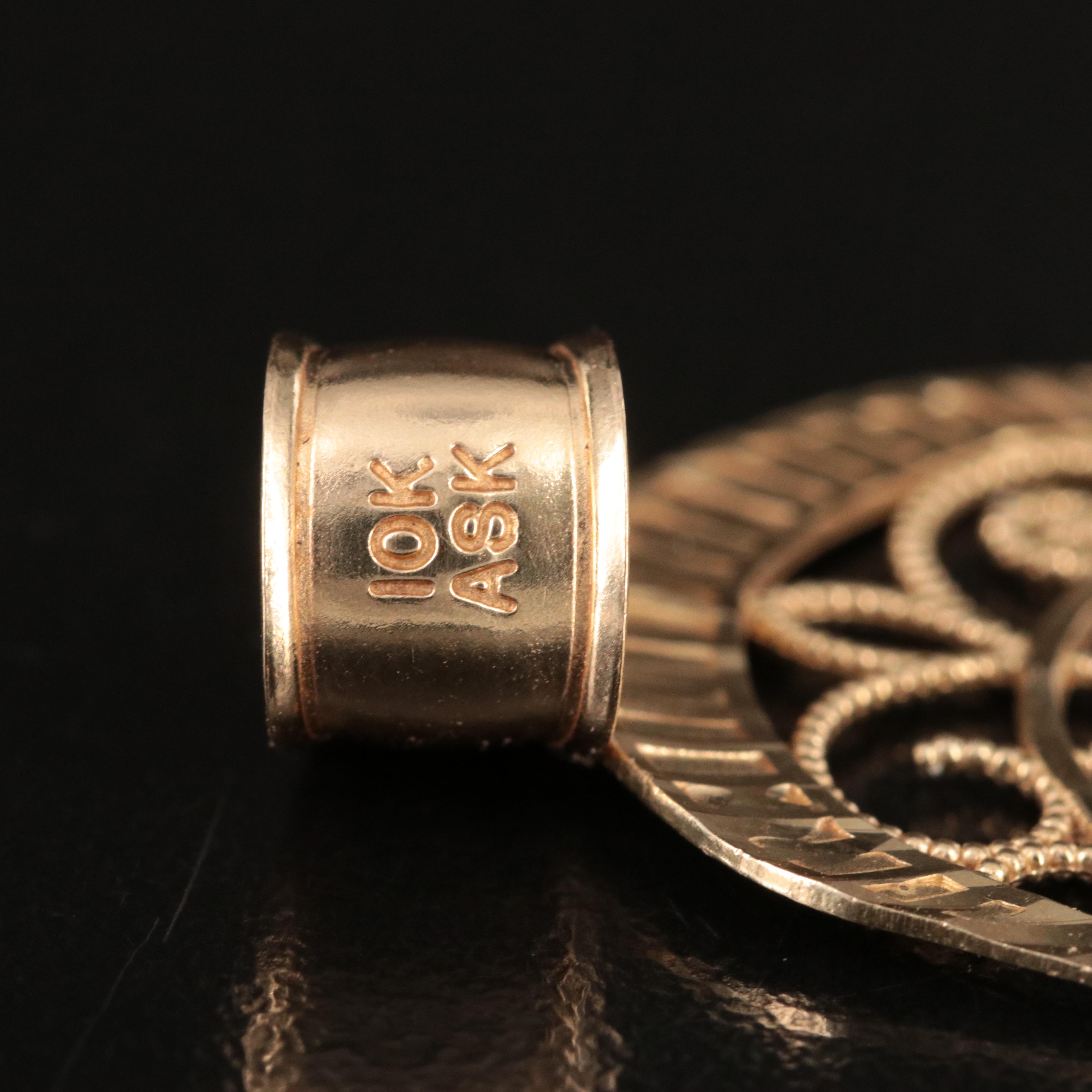 10K Hamsa Pendant | EBTH